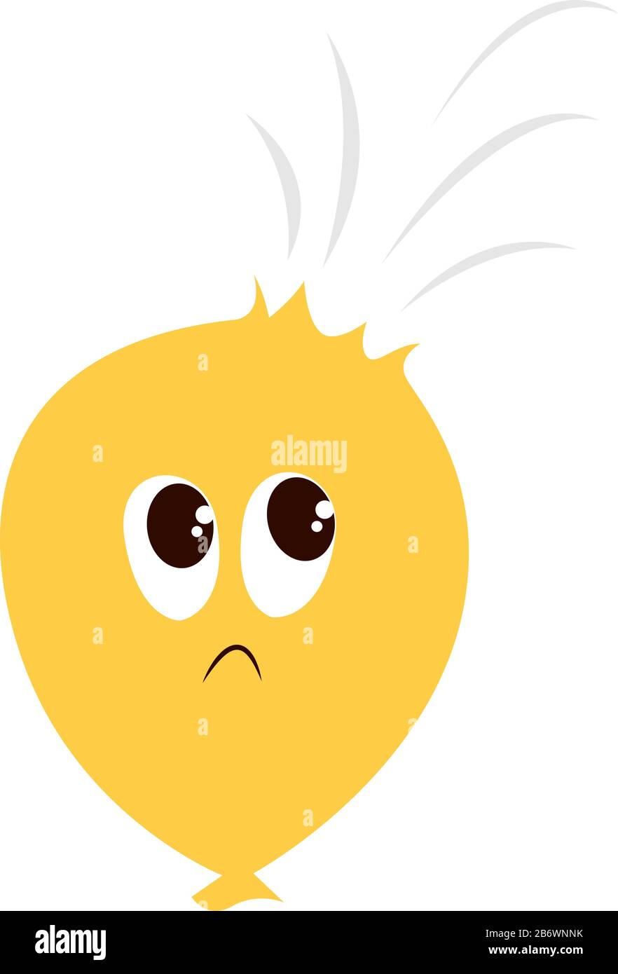 Popped balloon Stock Vector Images - Alamy