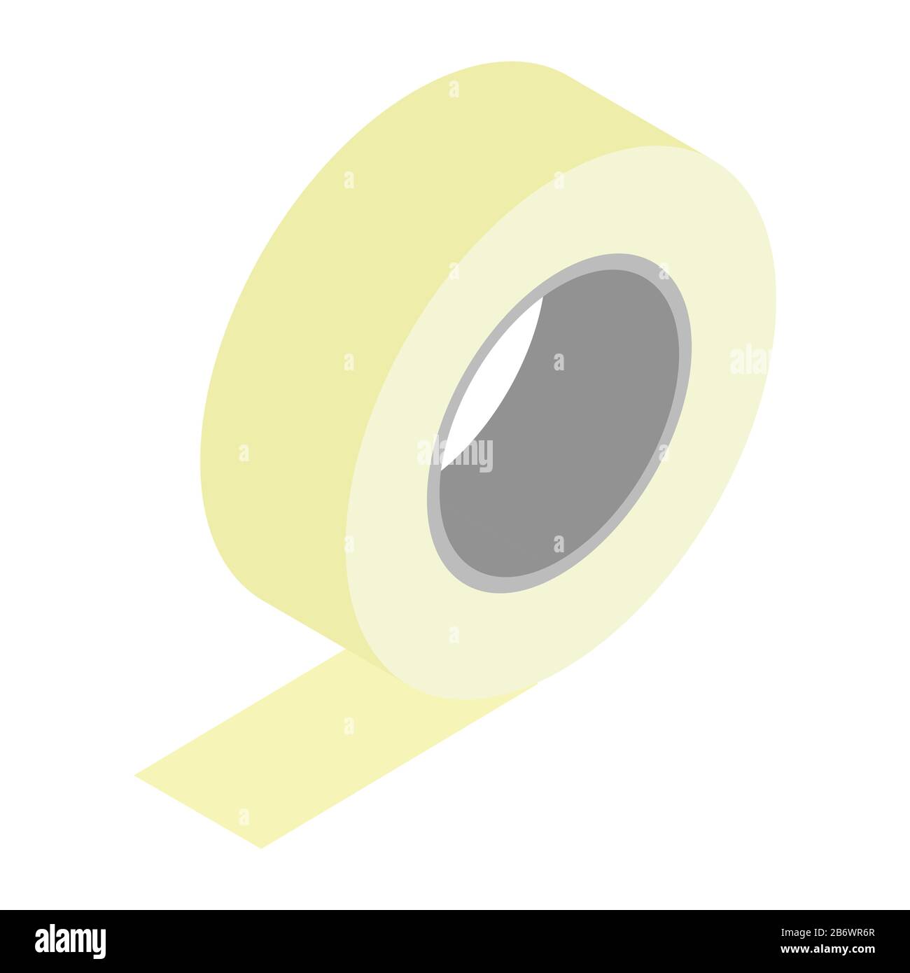 Masking tape roll on Stock Vector Images - Alamy
