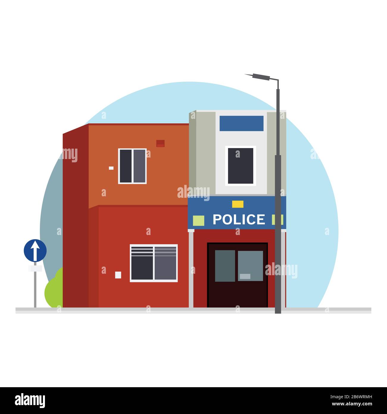 City police station department building Stock Vector Image & Art - Alamy