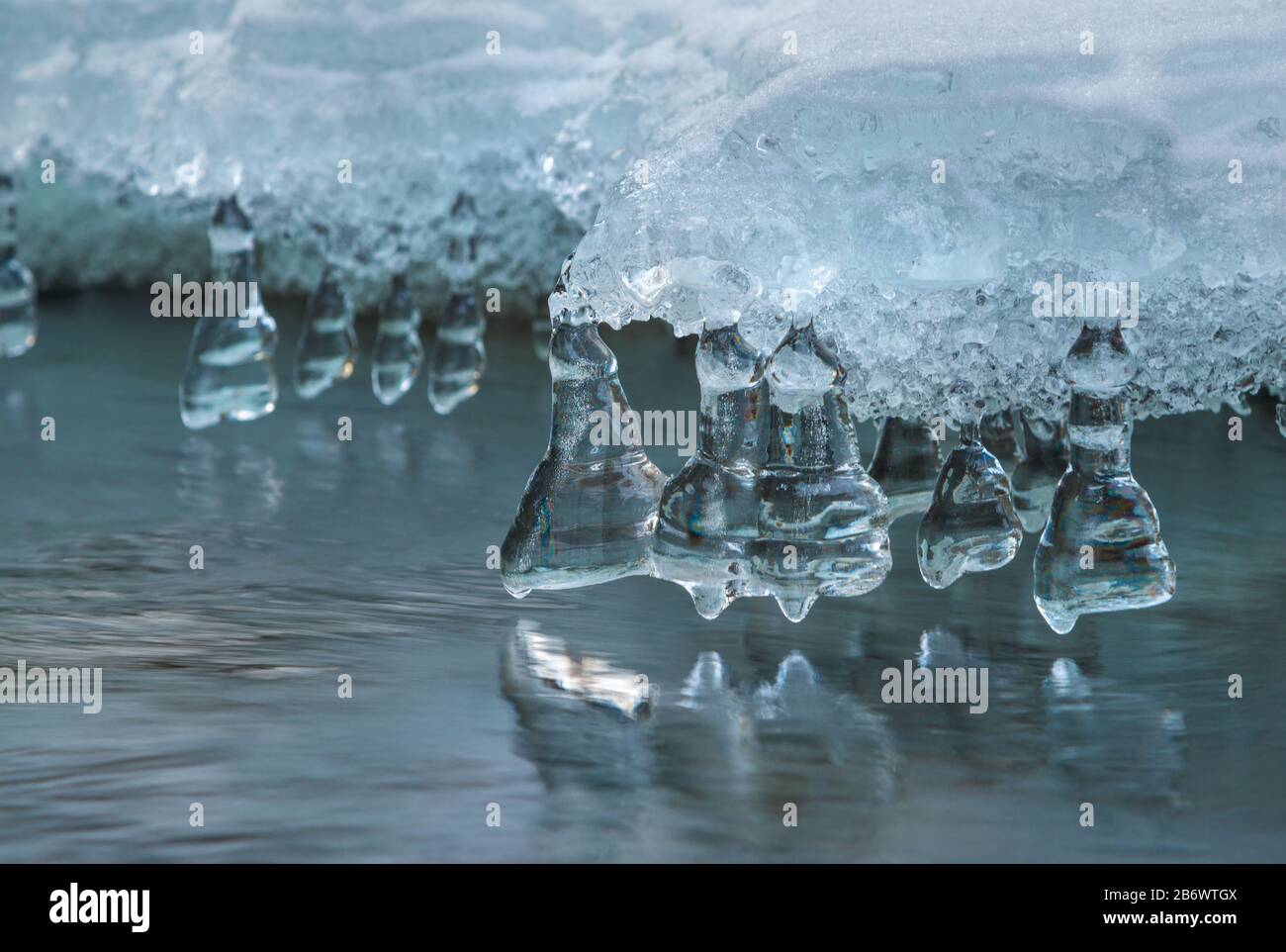 Frosted frozen ice formations hi-res stock photography and images - Alamy