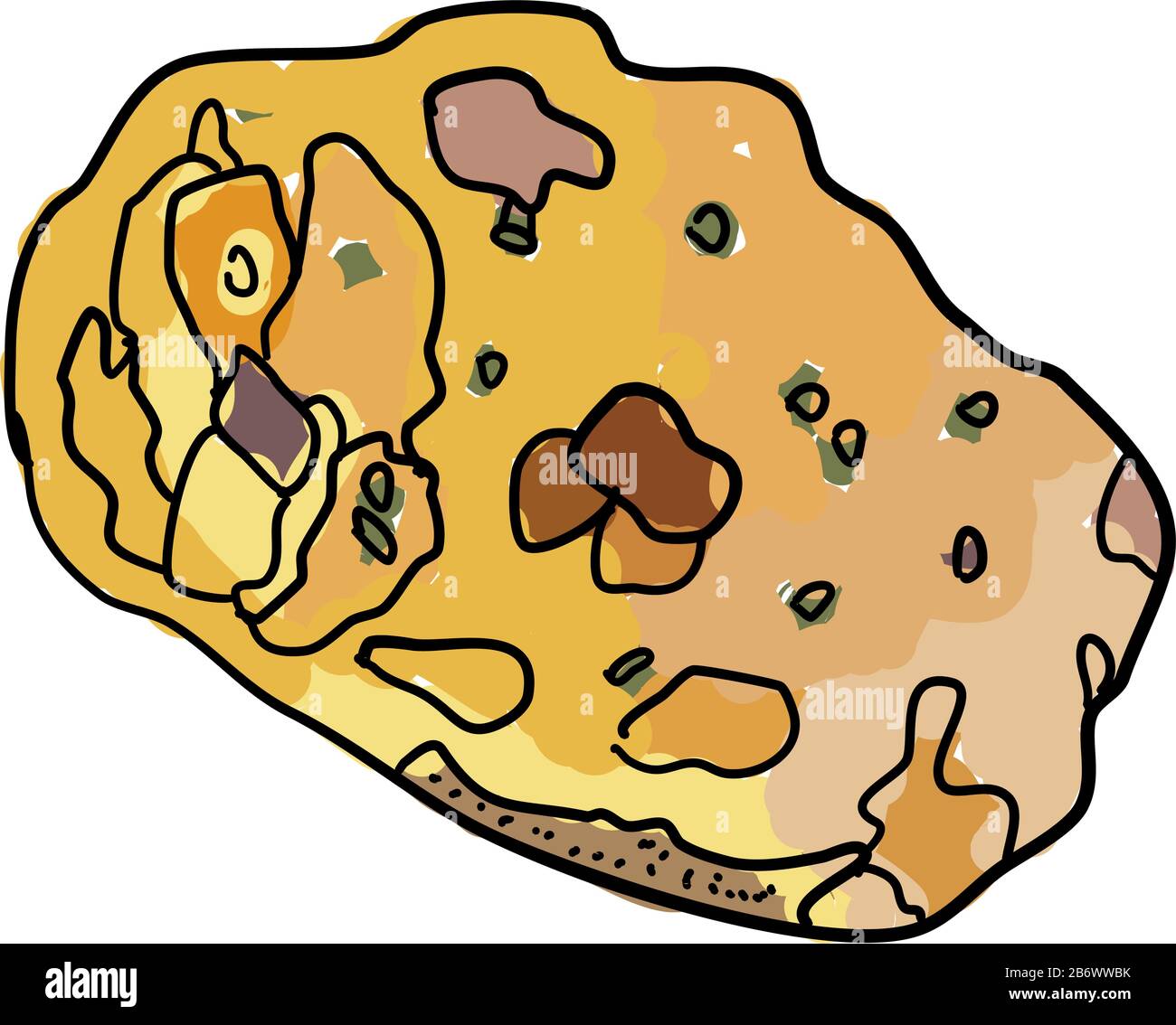 Traditional potato snack Stock Vector Images - Alamy