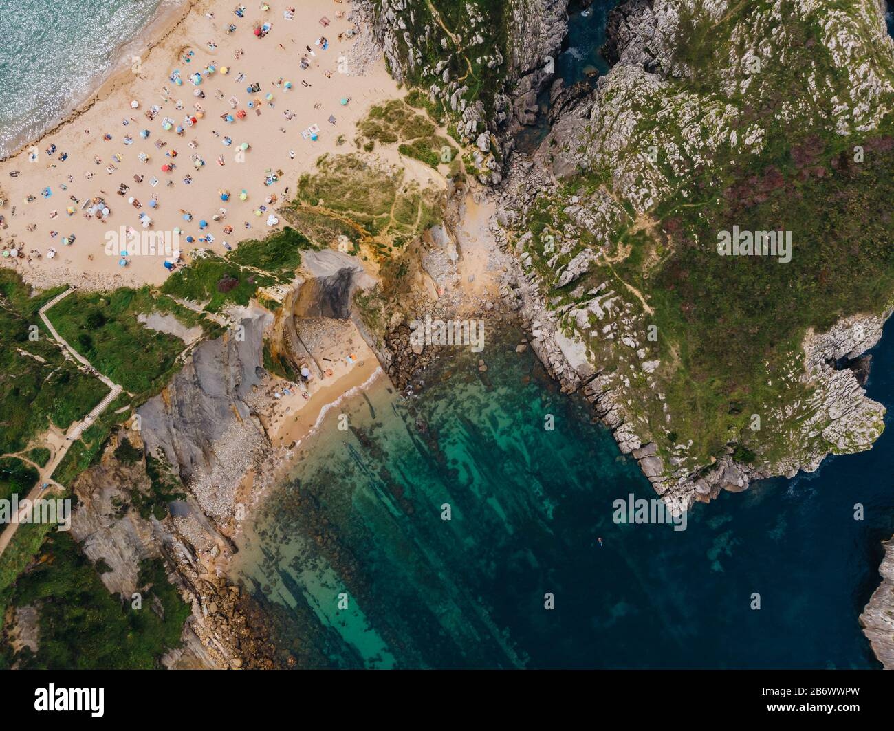 Beautiful spanish beach hi-res stock photography and images - Alamy