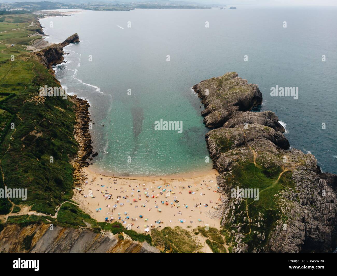 Beautiful spanish beach hi-res stock photography and images - Alamy