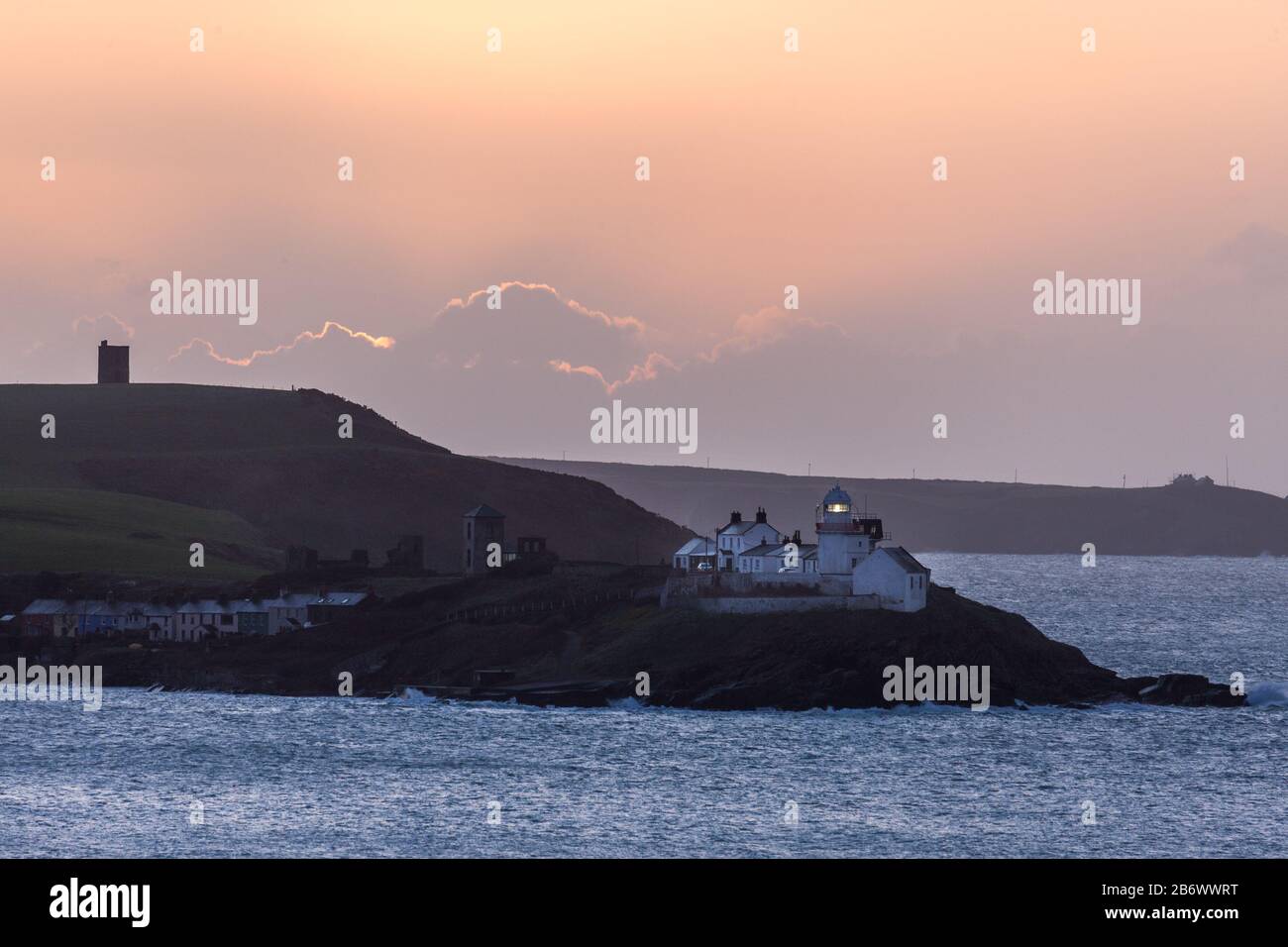Roche's point village and lighthouse hi-res stock photography and ...
