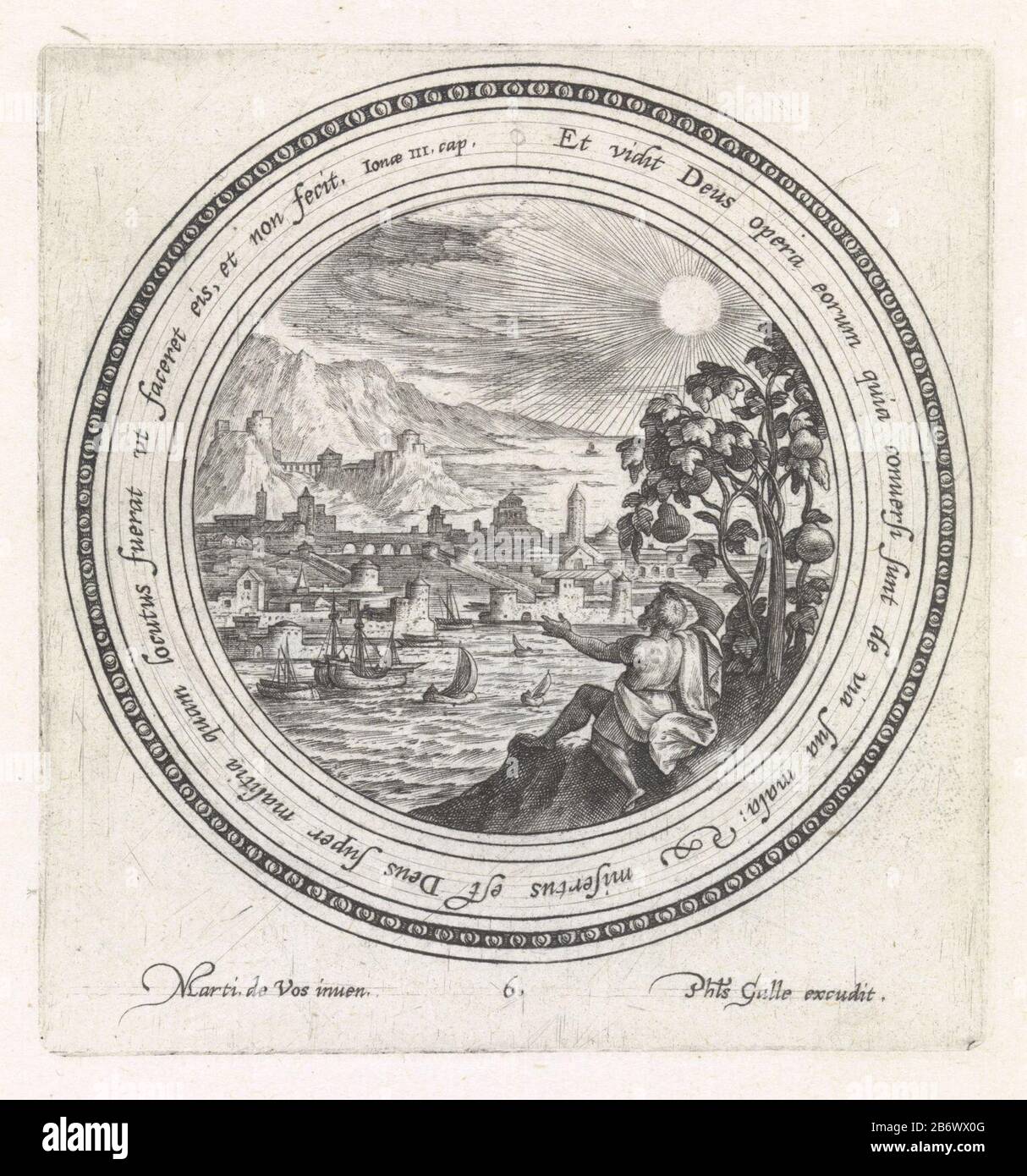 Jona zit onder de wonderboom Geschiedenis van Jona (serietitel) Jonah ...
