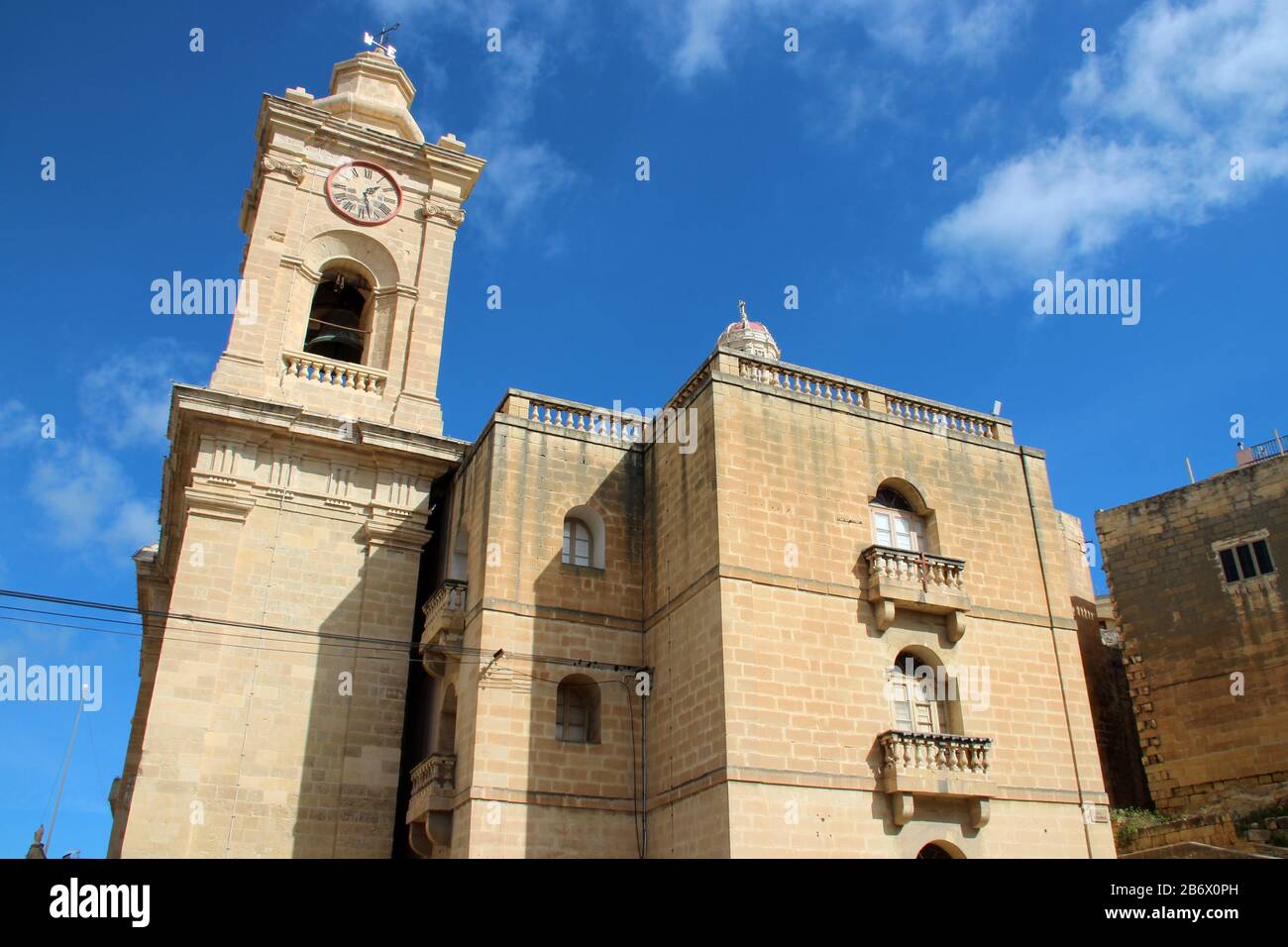 immaculate conception church in bormla (malta Stock Photo - Alamy