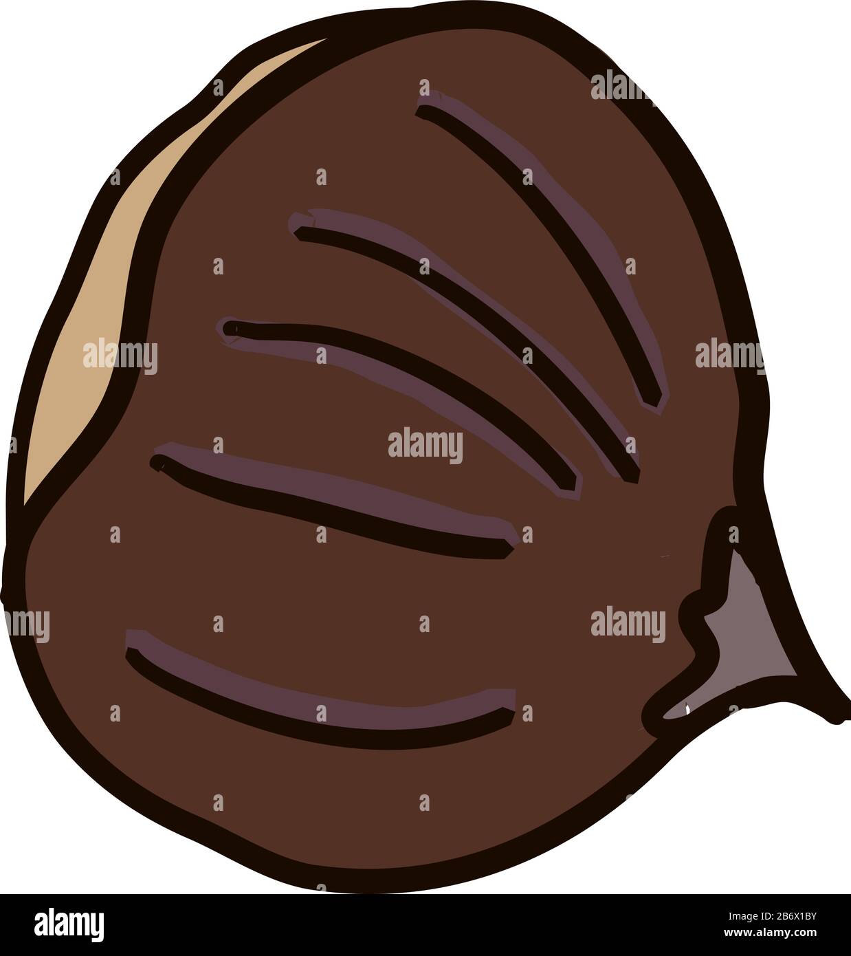 Organic nut decor Stock Vector Images - Alamy