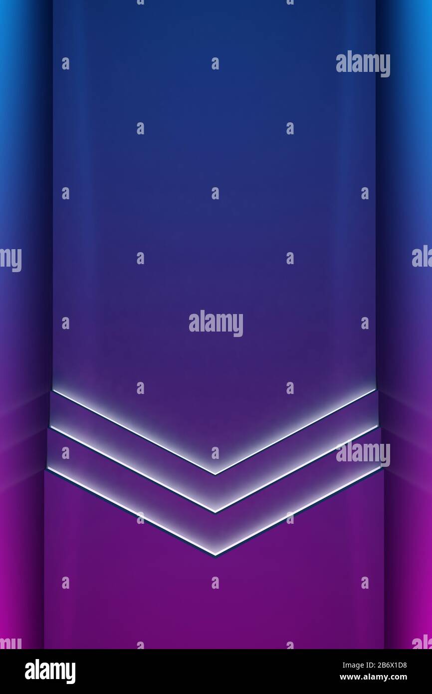 strict dark purple background with light lines. 3d rendering Stock ...