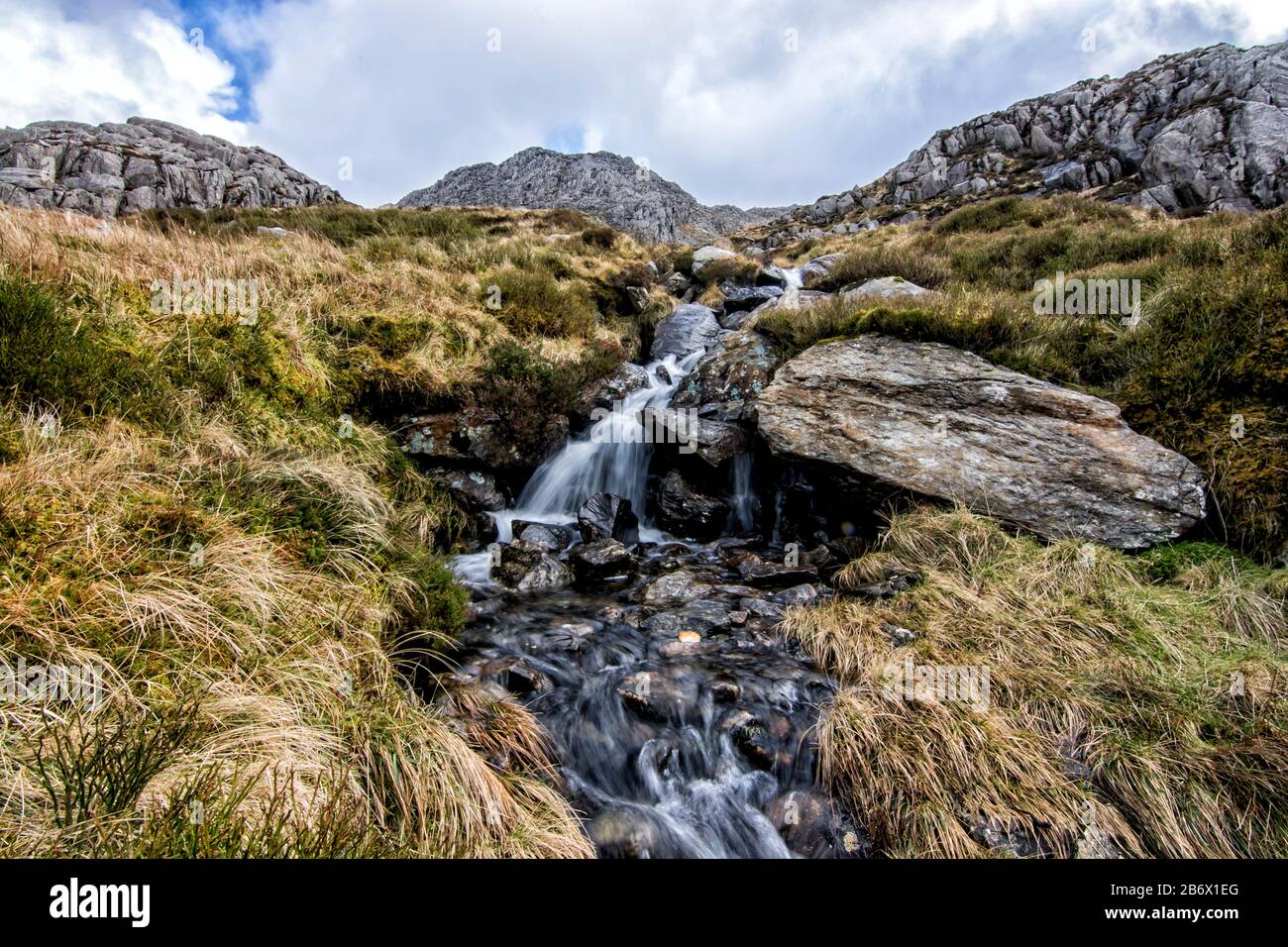 A view from Tryfan Snowdonia North Wales Stock Photo - Alamy