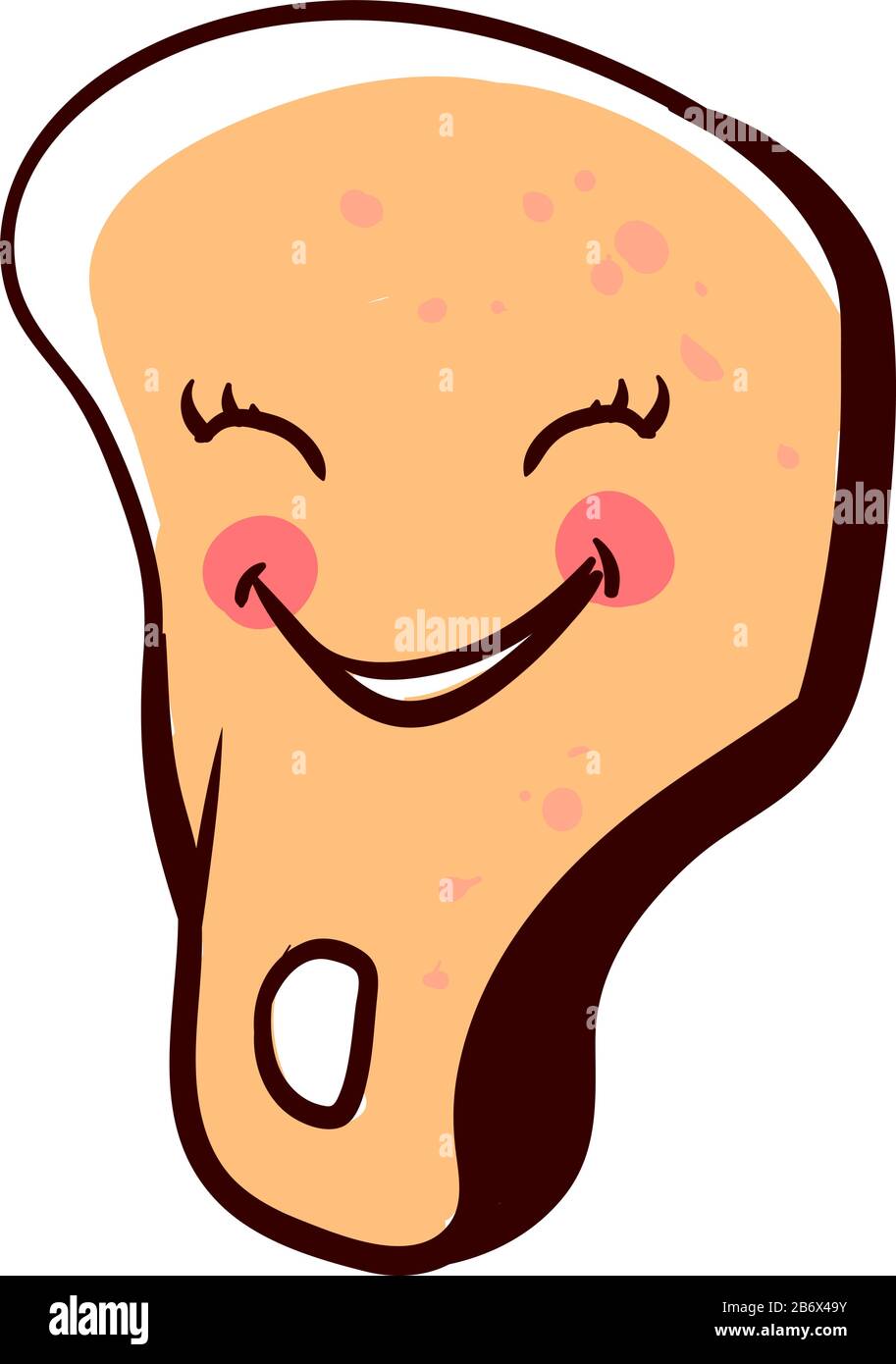 Delicious juicy meat on Stock Vector Images - Alamy