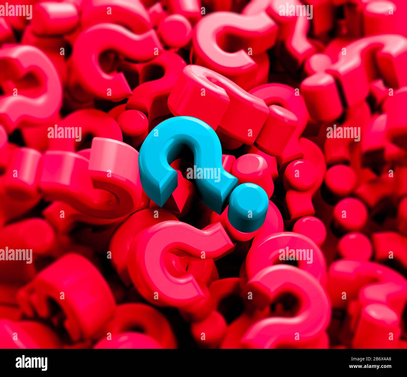 Questions and answers. Choose the right question. Question mark ...