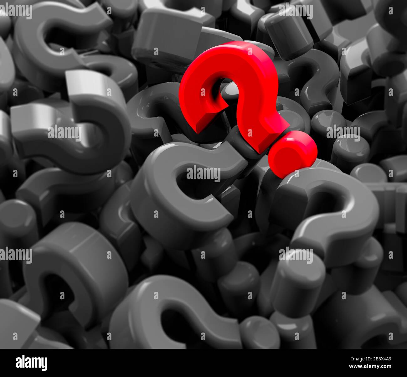 Questions and answers. Choose the right question. Question mark ...