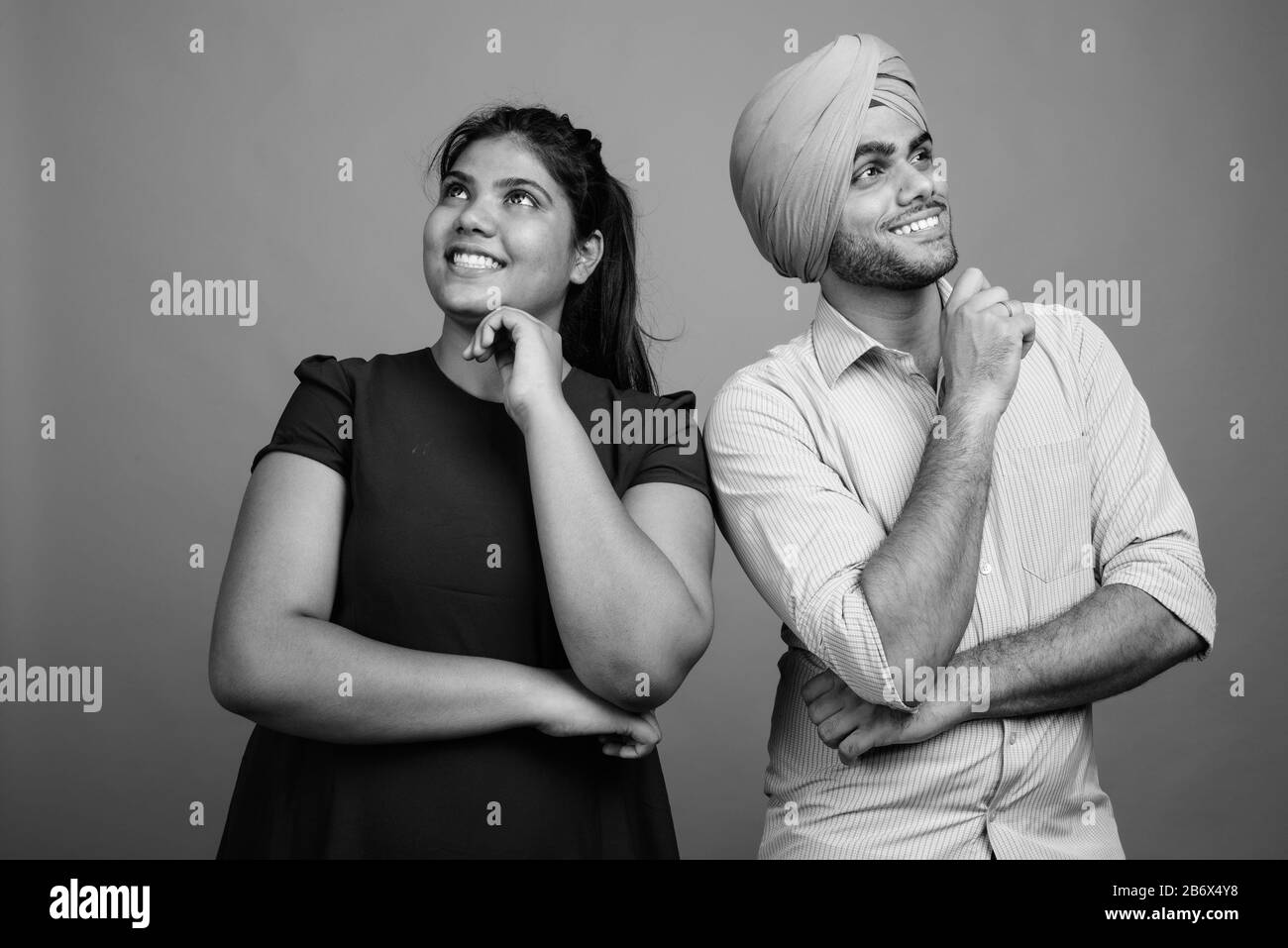 Indian dating Black and White Stock Photos & Images - Alamy