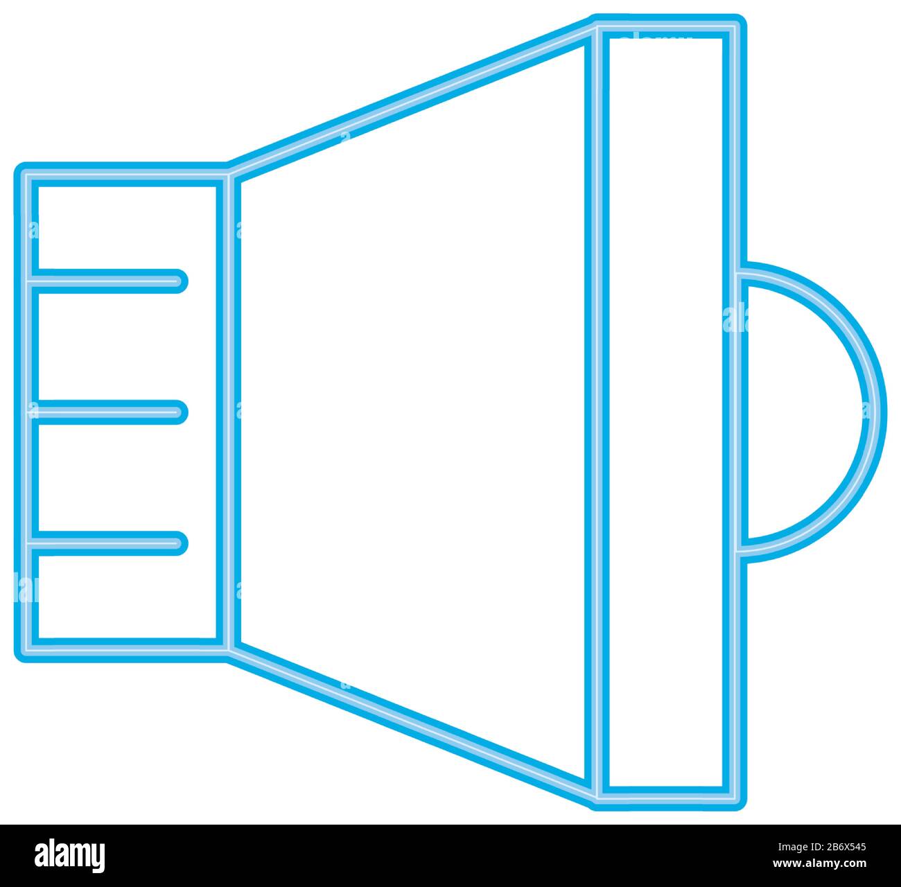speaker audio symbol isolated icon Stock Vector Image & Art - Alamy