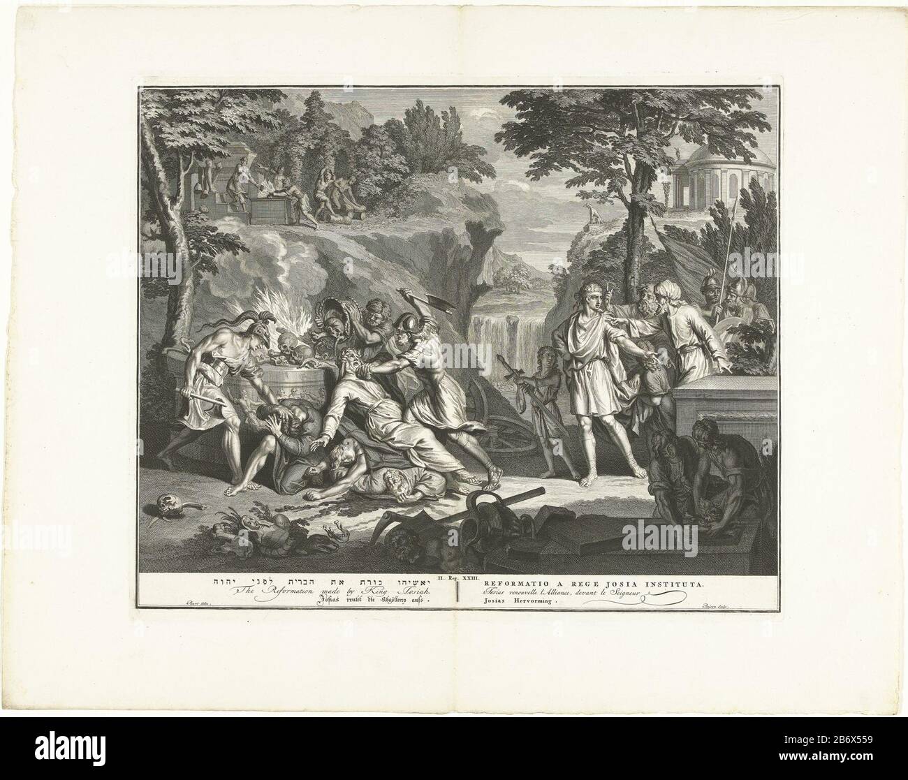 Josia laat de afgodspriesters vermoorden Josias hervorming (titel op ...