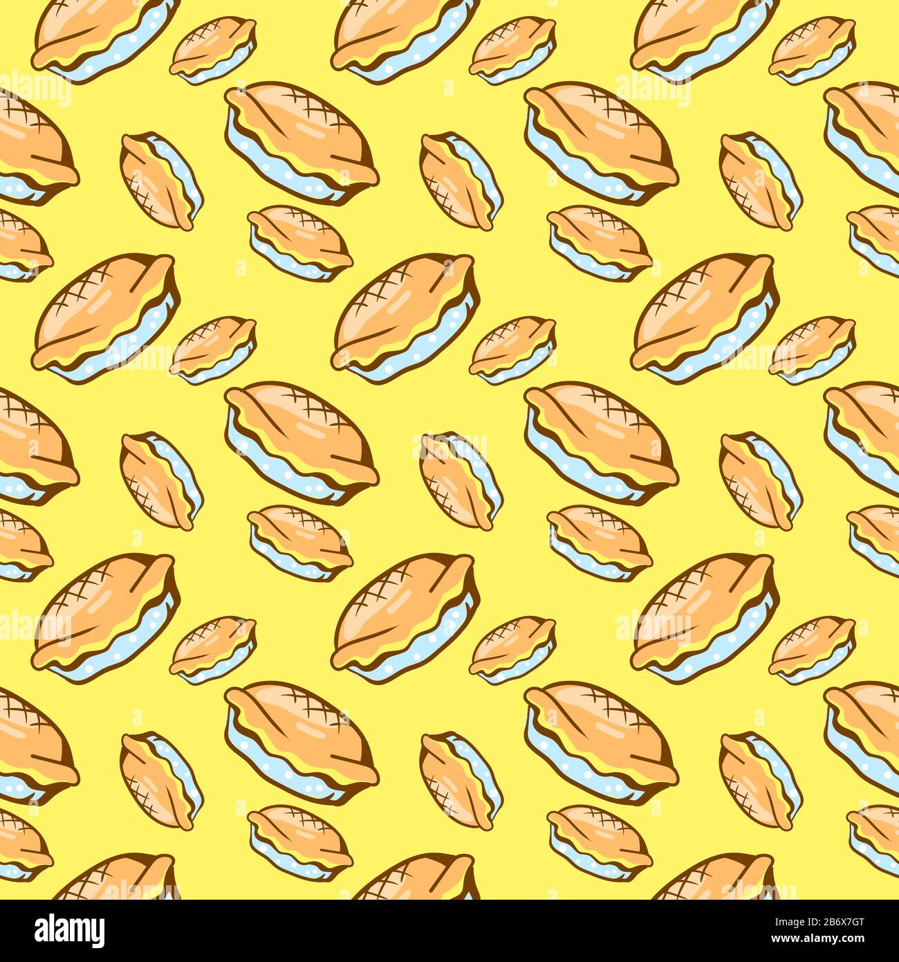 Pies wallpaper, illustration, vector on white background Stock Vector ...