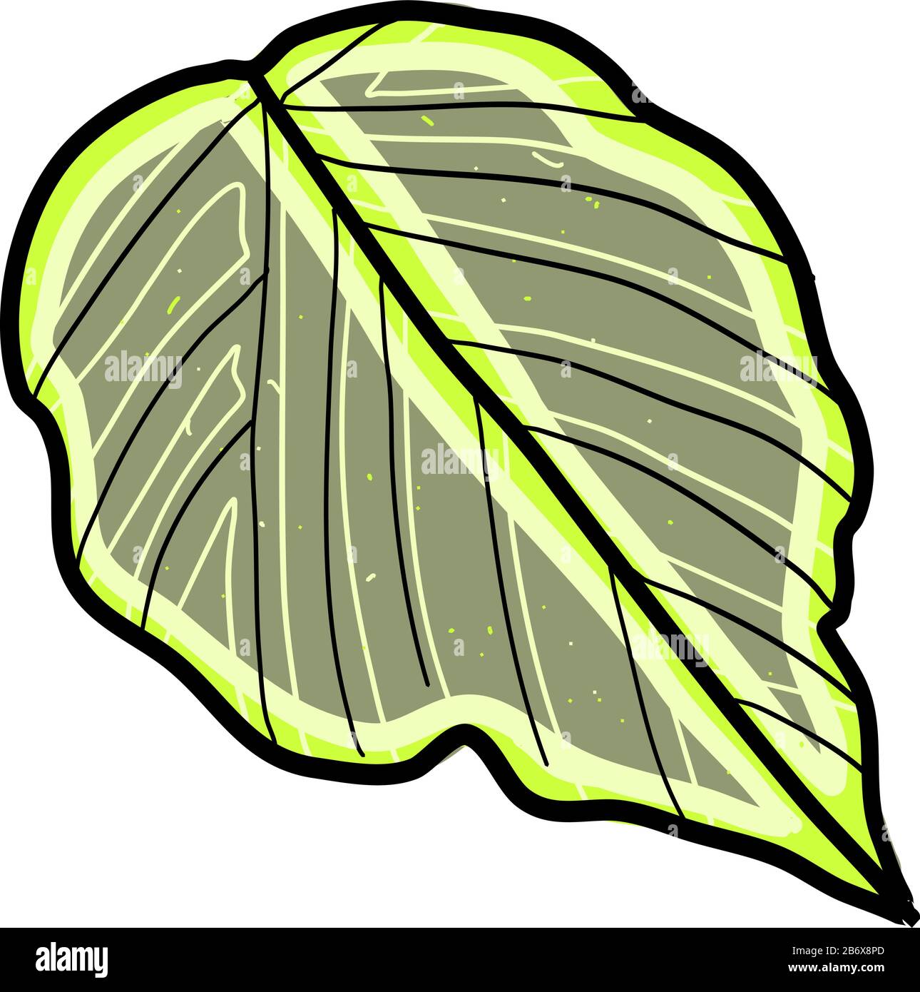 Jungle plant vector Stock Vector Images - Alamy