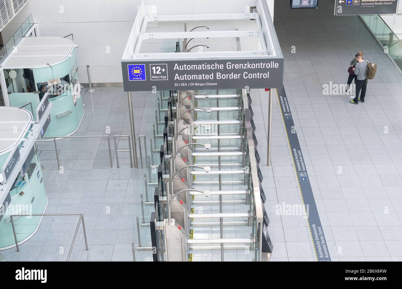 Border control airport germany hi-res stock photography and images - Alamy