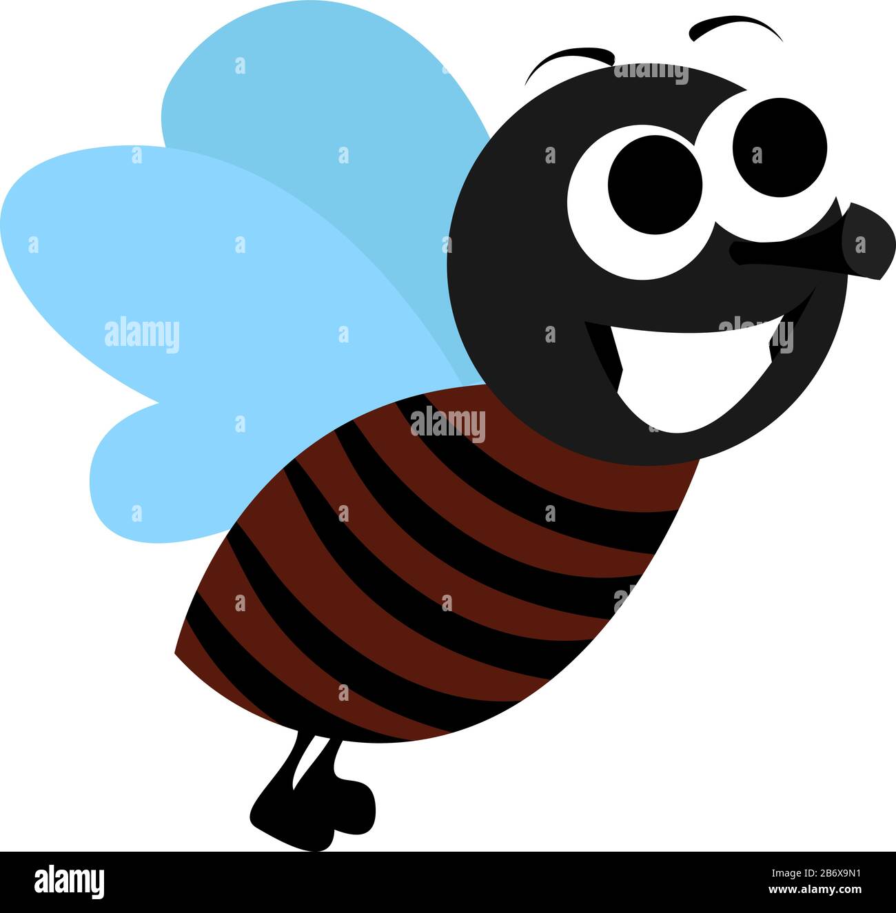 Cartoon illustration funny fly housefly hi-res stock photography and ...