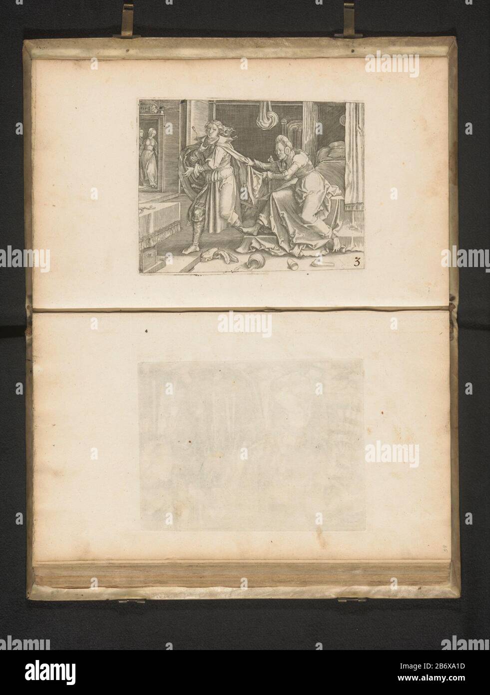 Joseph fleeing potiphars wife hi-res stock photography and images - Alamy