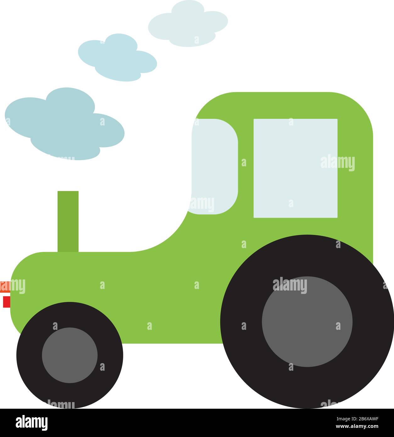 Agricultural machine on field Stock Vector Images - Alamy