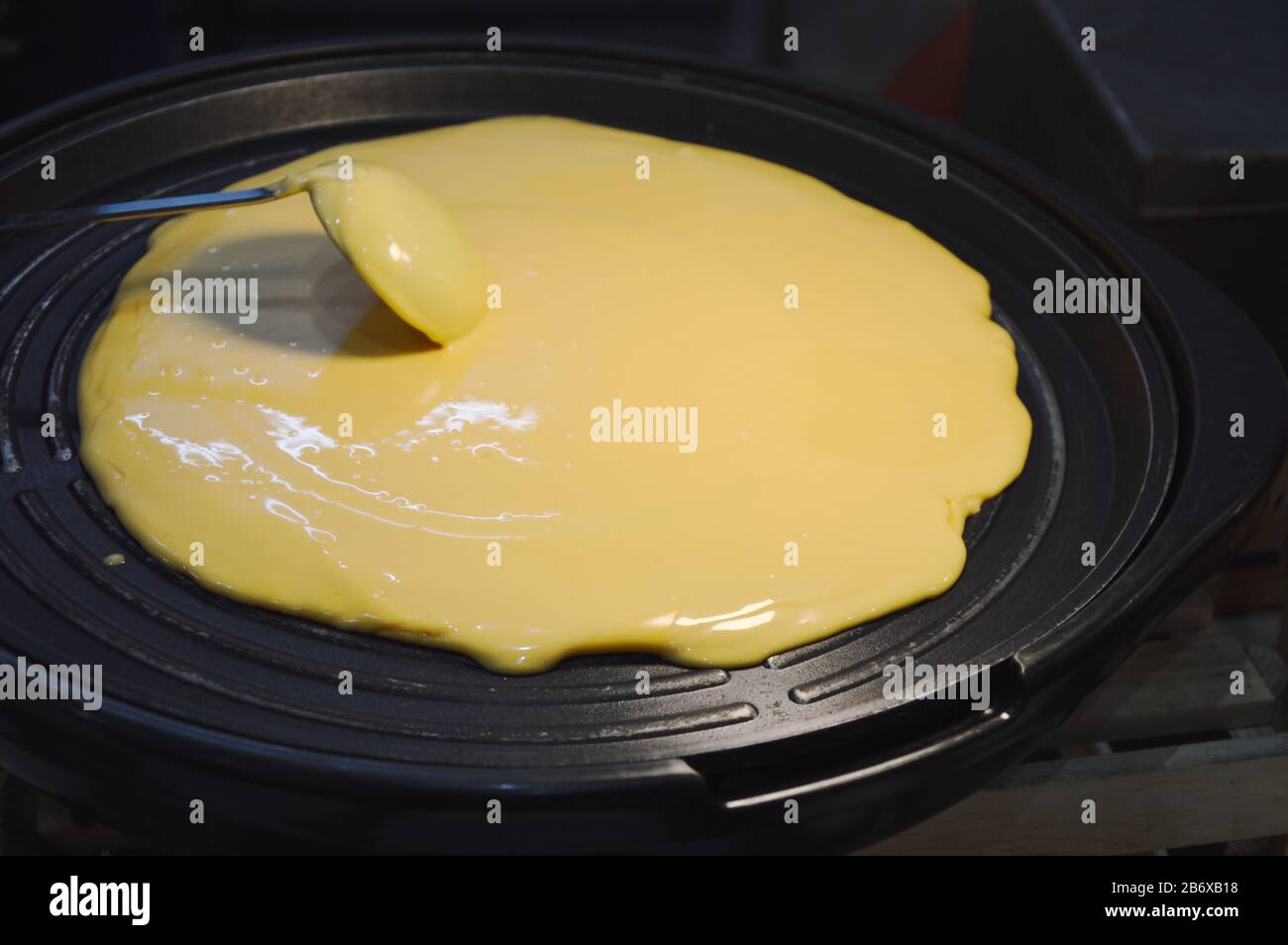 Crape cake cooking on hi-res stock photography and images - Alamy
