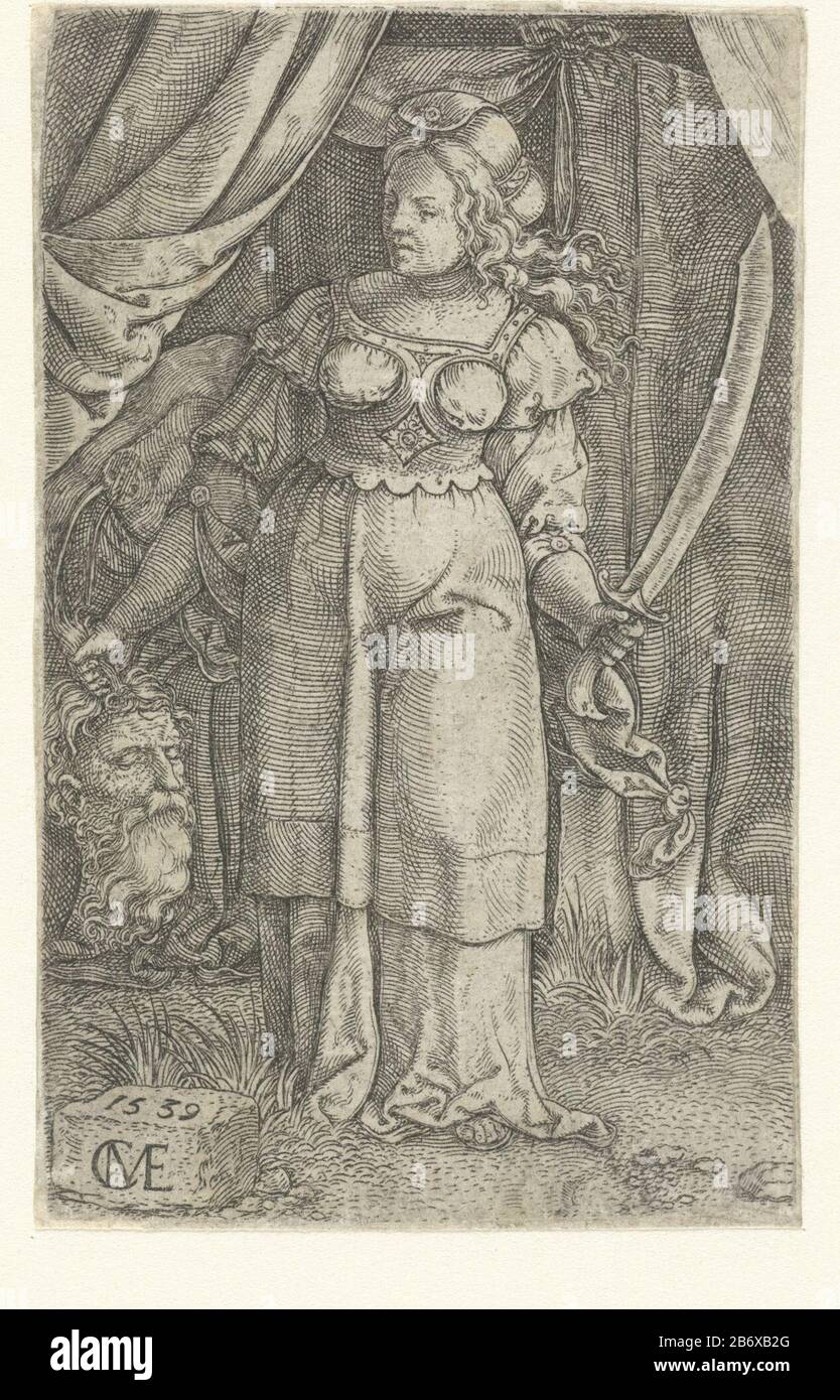 Judit met het hoofd van Holofernes Judit with the head of Holophernes ...