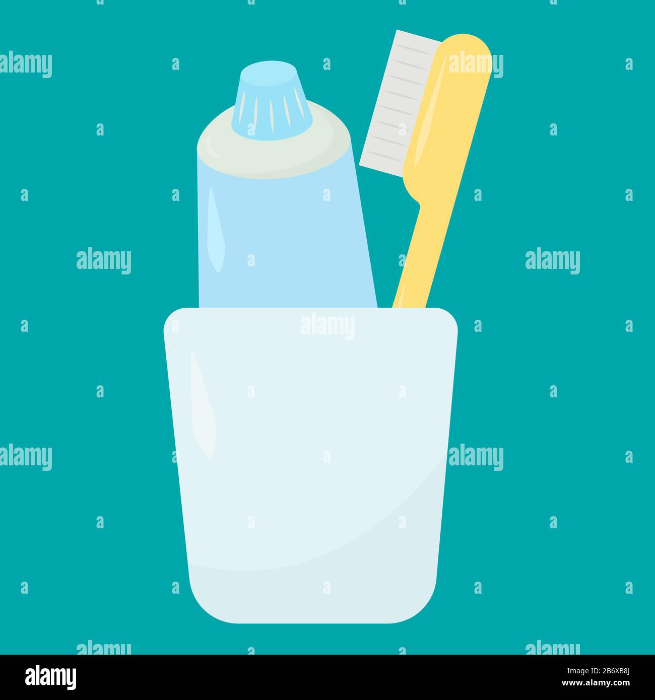 Toothpaste illustration hi-res stock photography and images - Alamy
