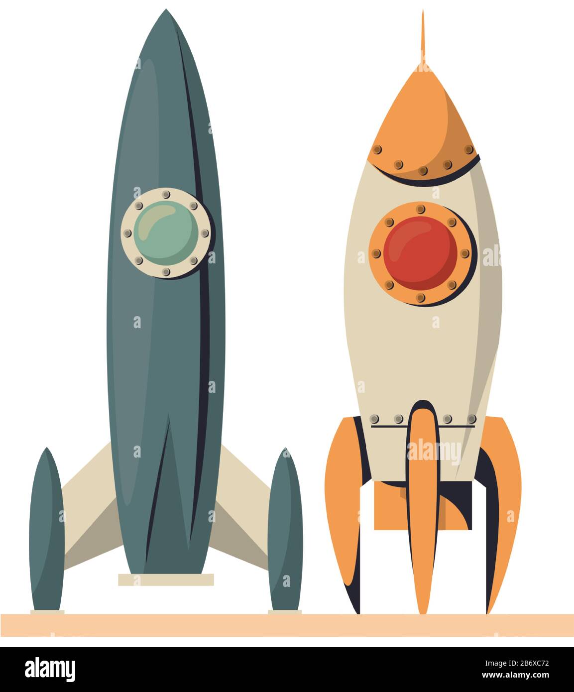 Rocket launcher startup isolated hi-res stock photography and images ...