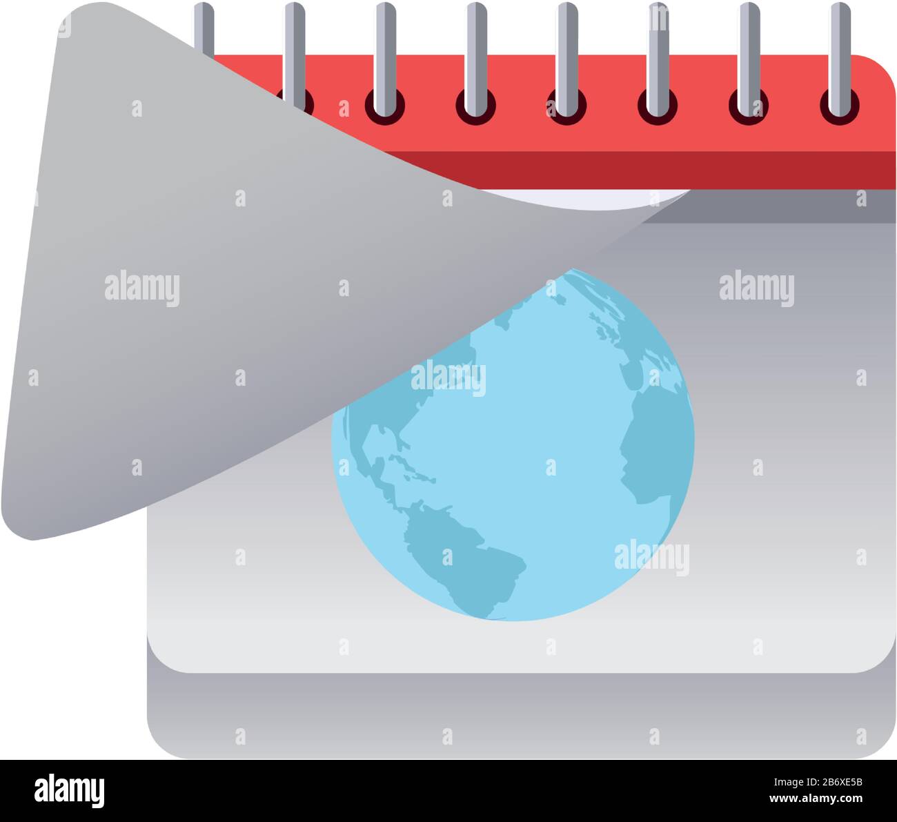 Calendar ocean image Cut Out Stock Images & Pictures - Alamy