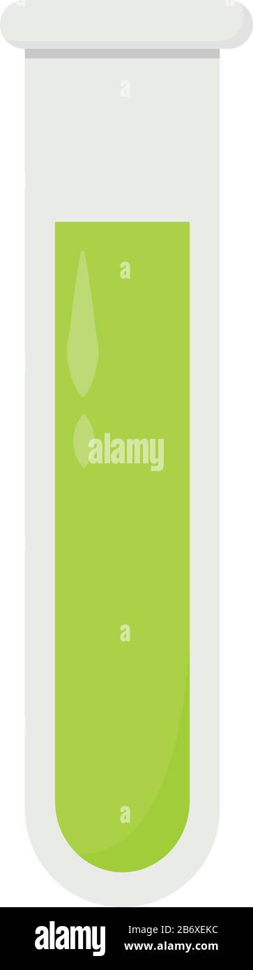 Test tube illustration Stock Vector Images - Alamy