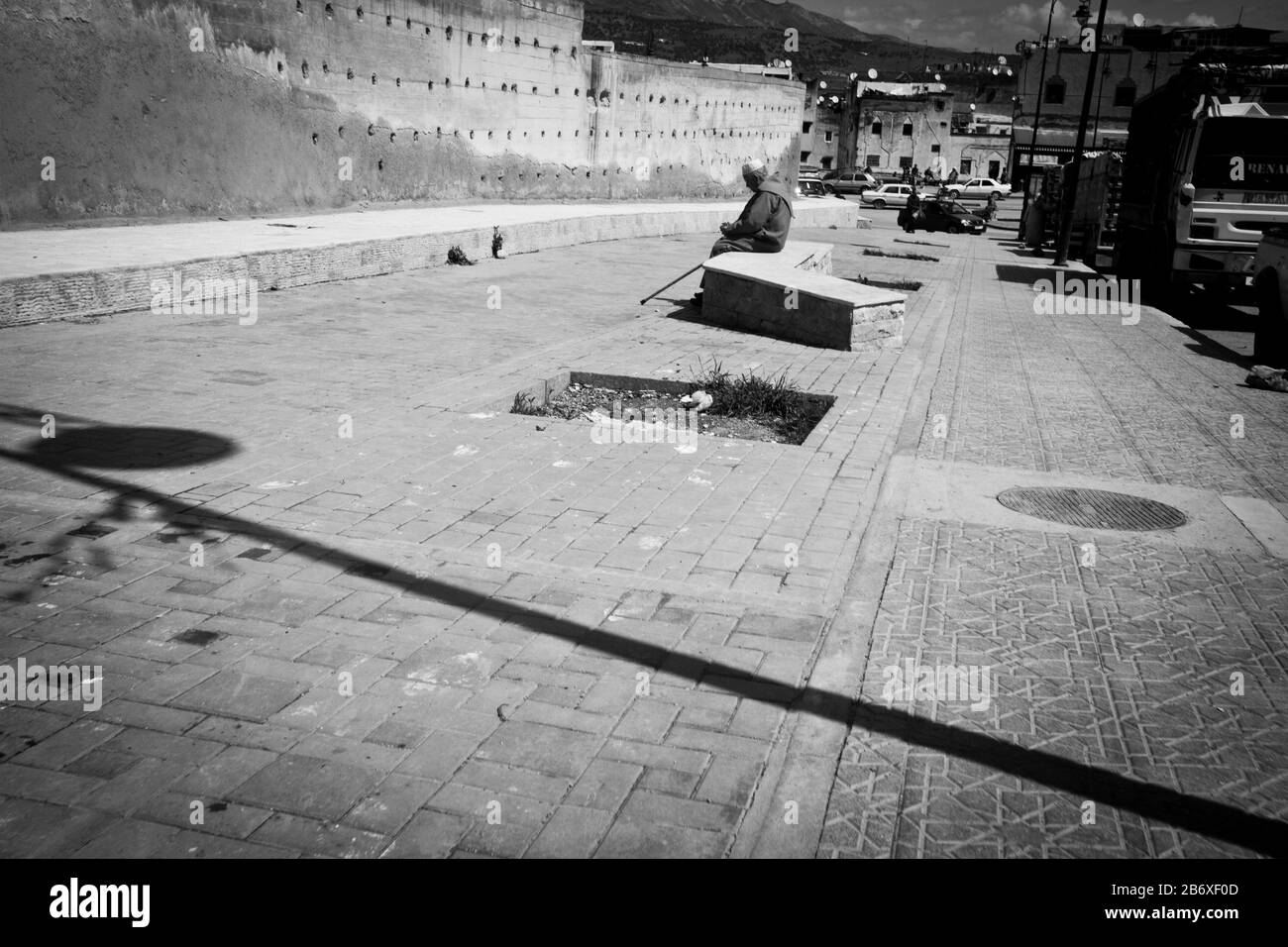 Tranquil elderly Black and White Stock Photos & Images - Alamy