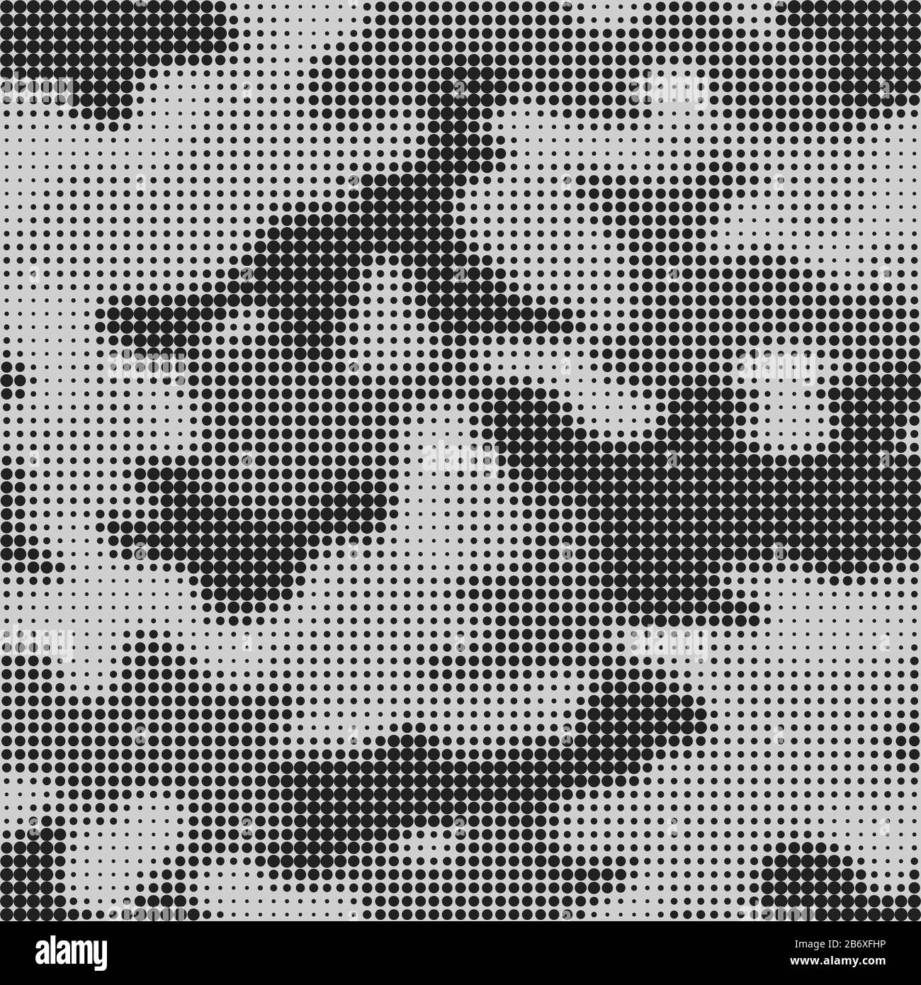 halftone military seamless pattern, vector illustration Stock Vector ...