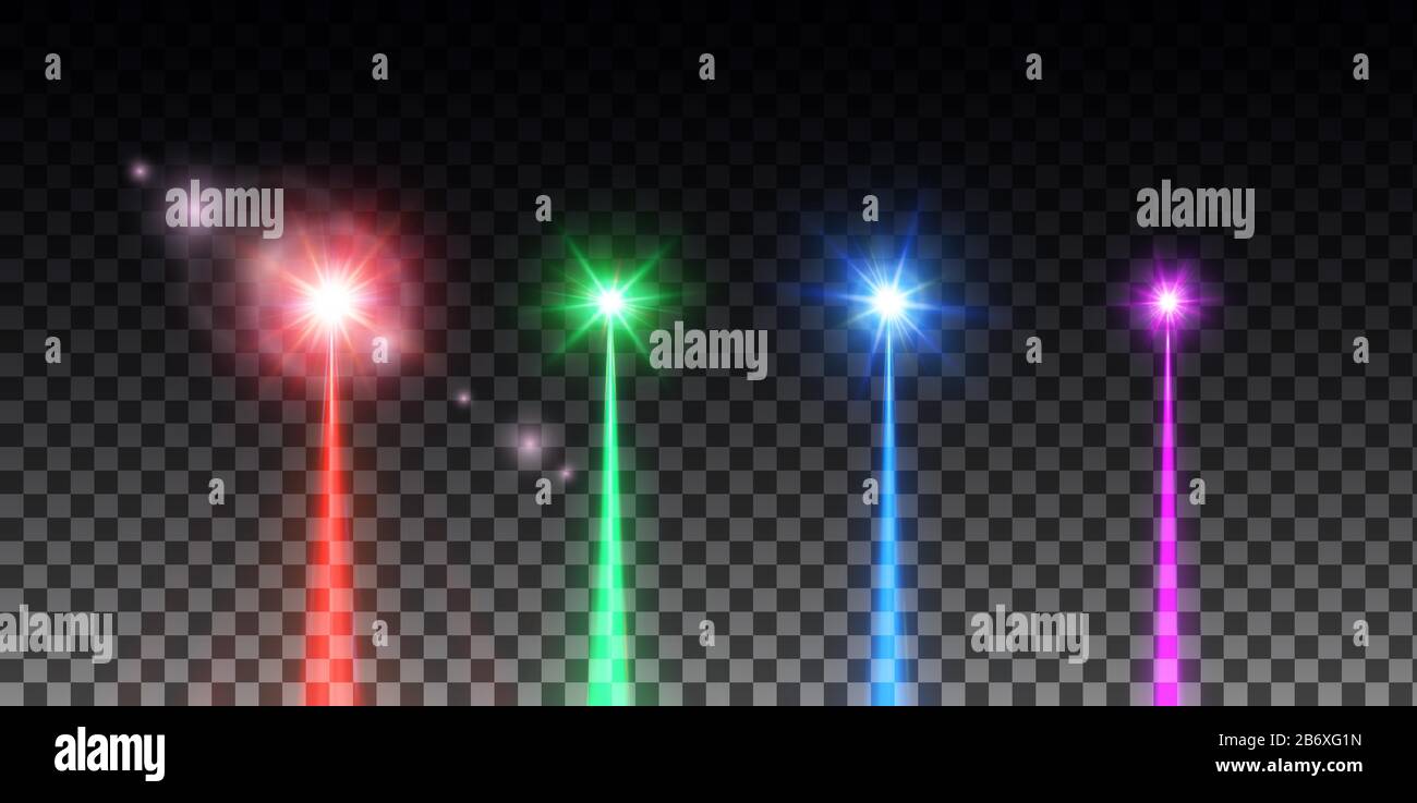 Laser beam vector vectors hi-res stock photography and images - Alamy