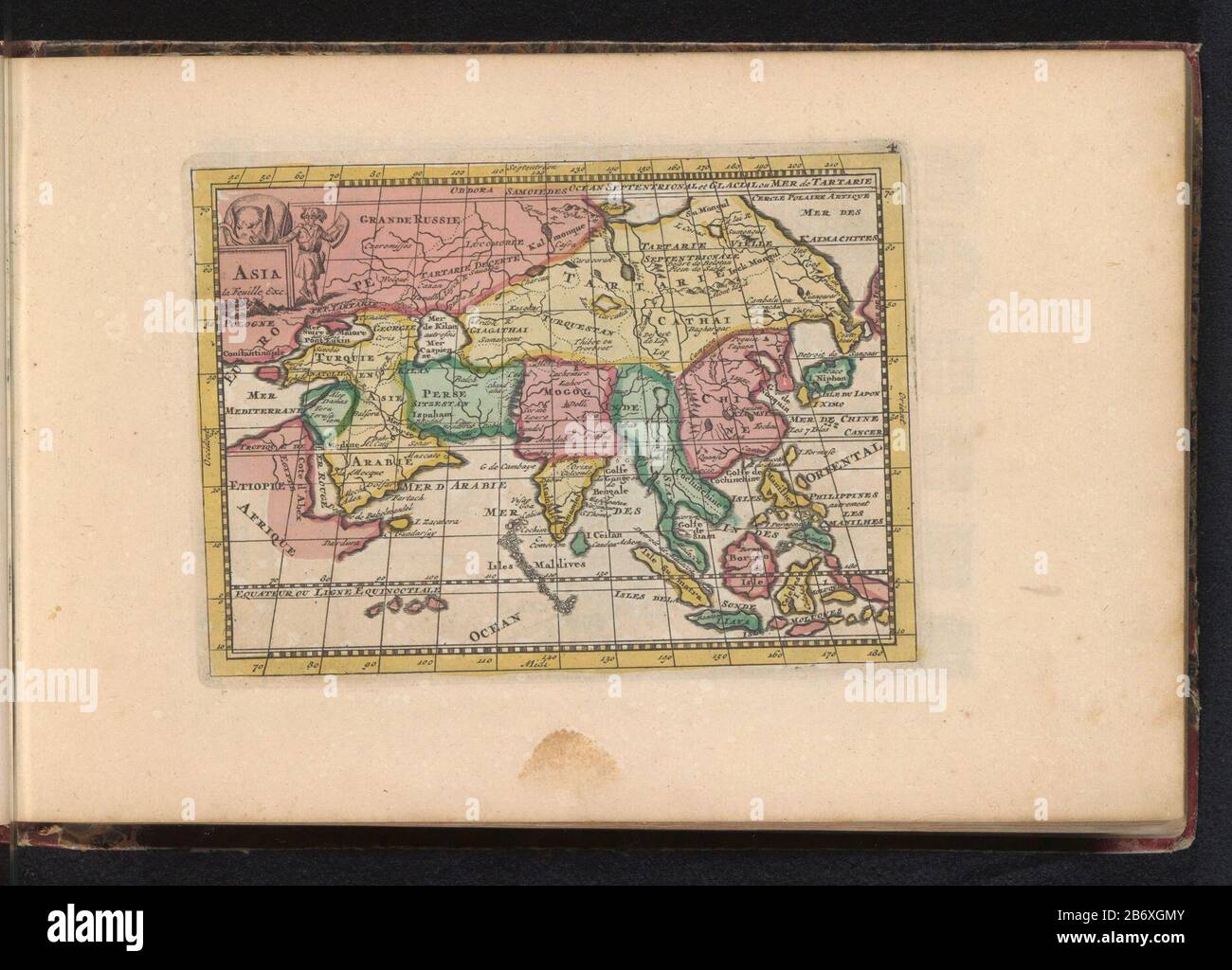 Physical features europe map hi-res stock photography and images - Alamy