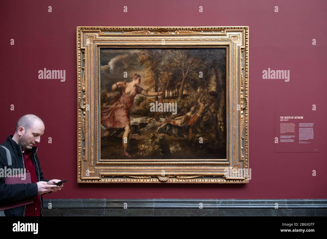 Titian painting framed hi-res stock photography and images - Alamy