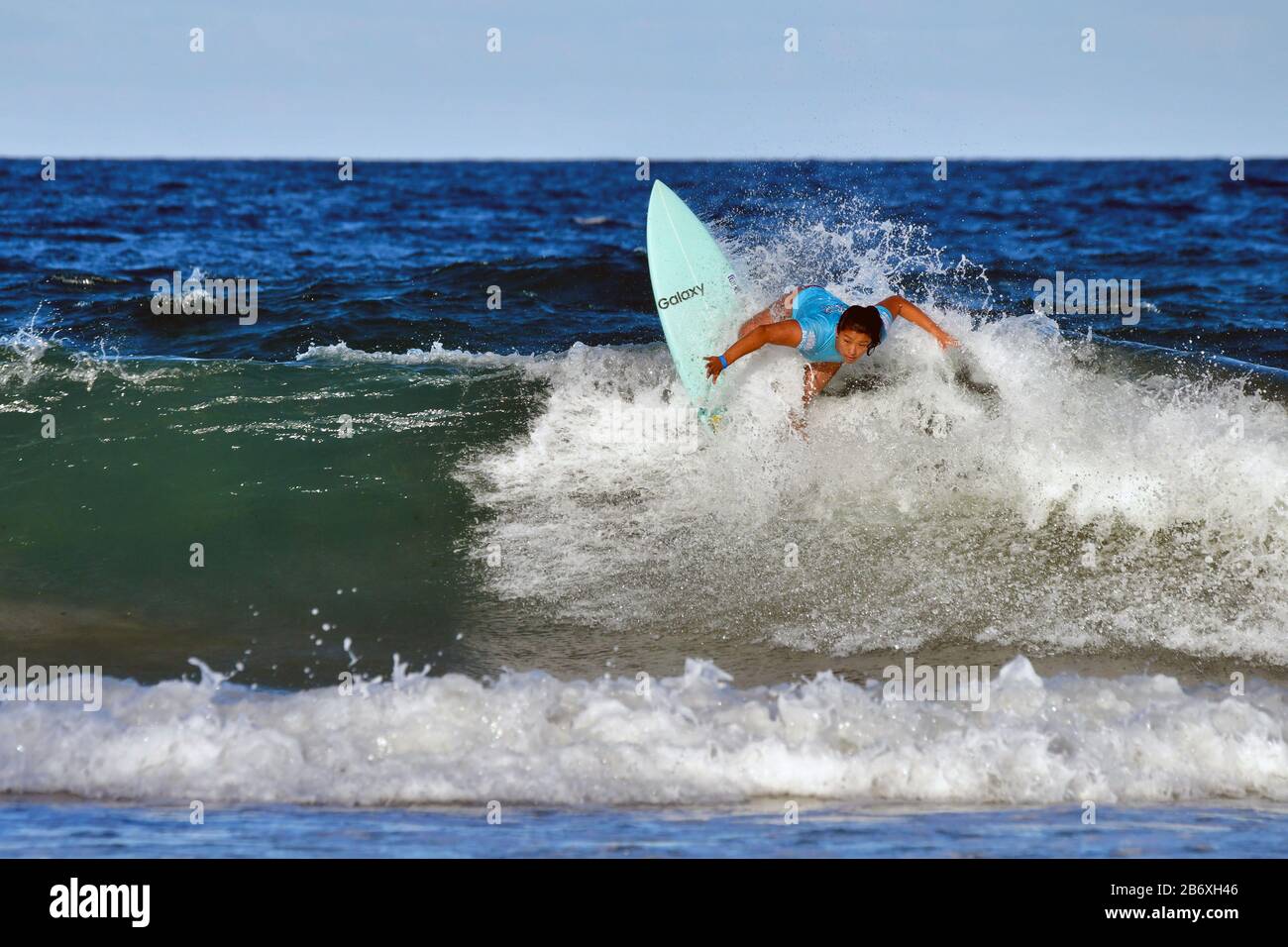 Mahina Maeda in action at Manly Beach 2020 Stock Photo - Alamy