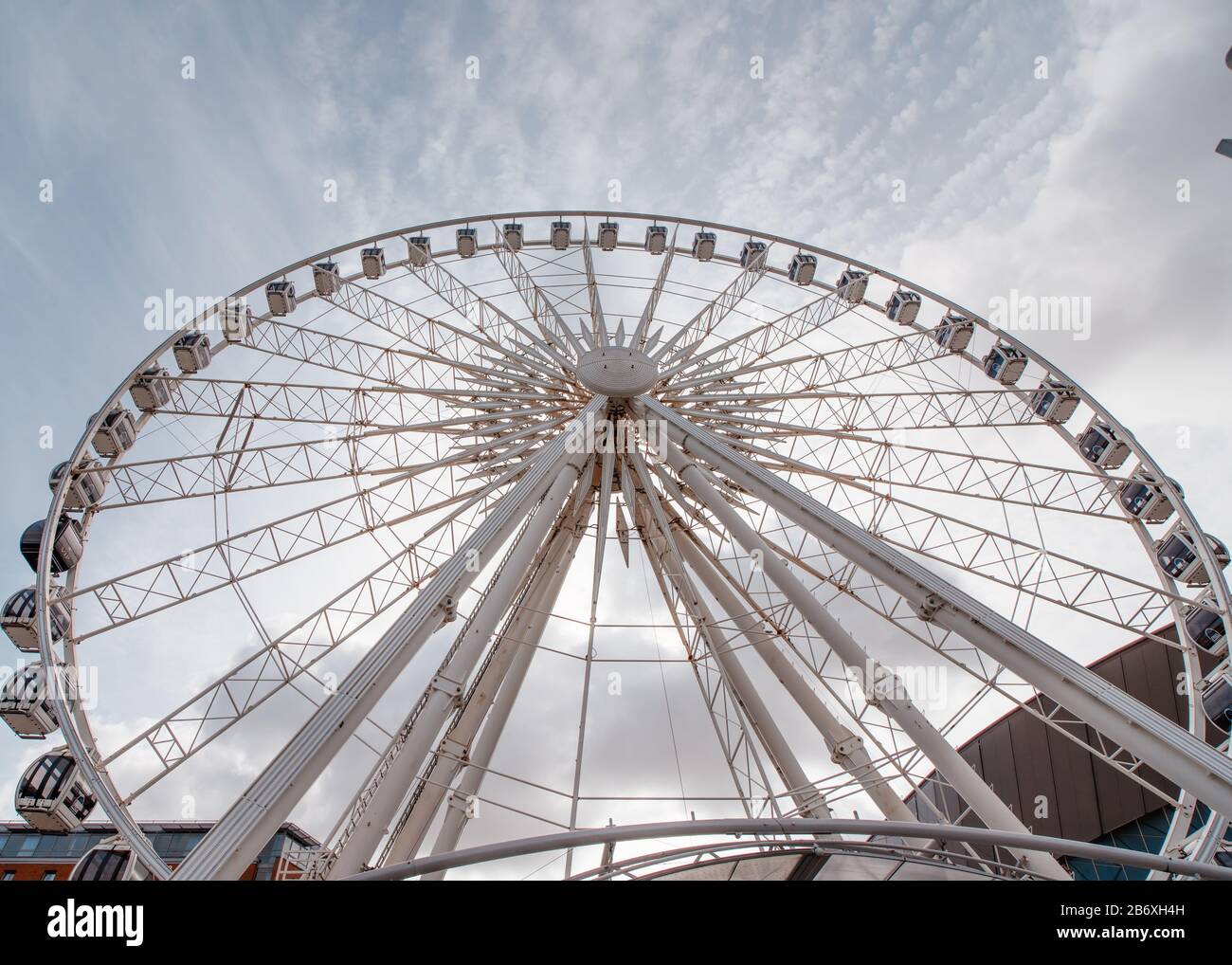 Fairground ferris wheel in Liverpool Stock Photo - Alamy Fairground ferris wheel in Liverpool Stock Photo - Alamy