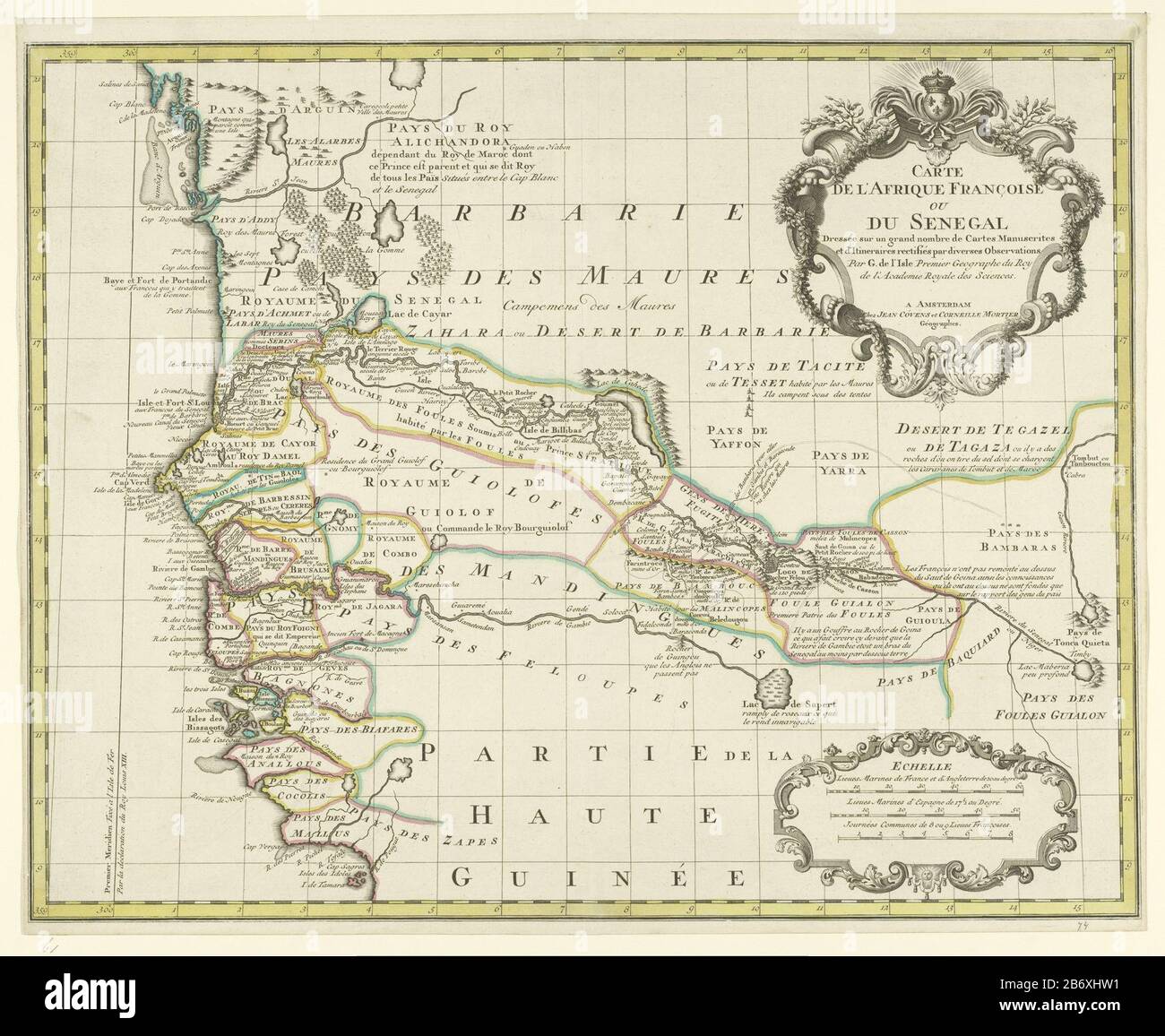 Maps of senegal hi-res stock photography and images - Alamy