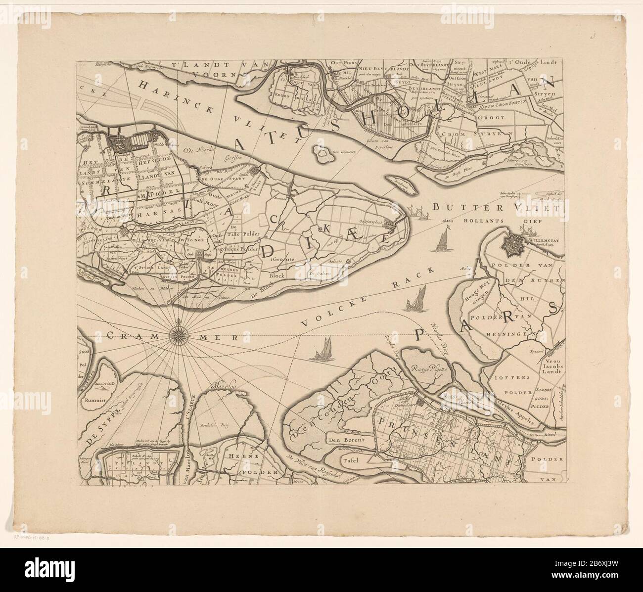 Kaart van zeeland hi-res stock photography and images - Alamy