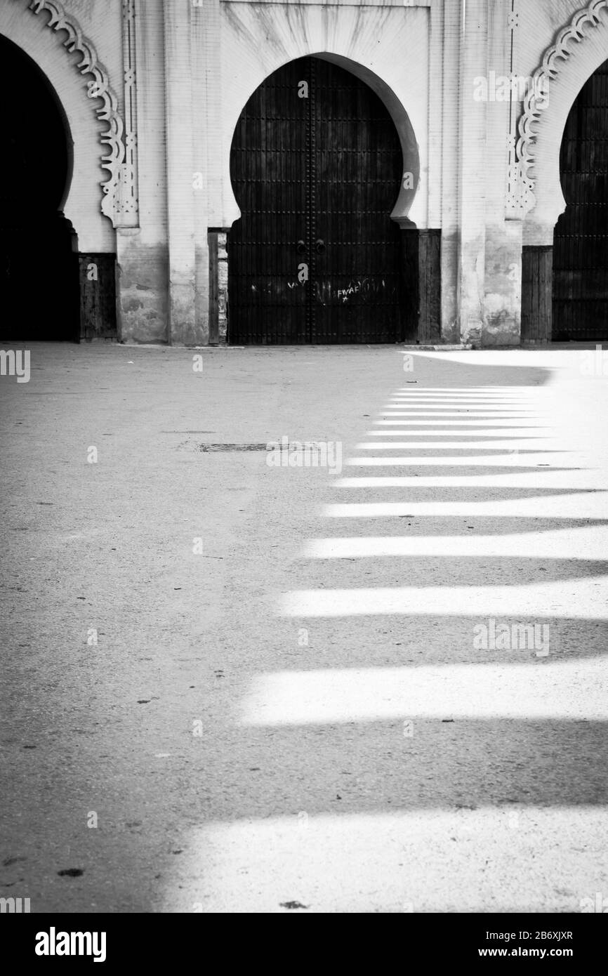 Inside the city walls in Fes, Morocco Stock Photo - Alamy