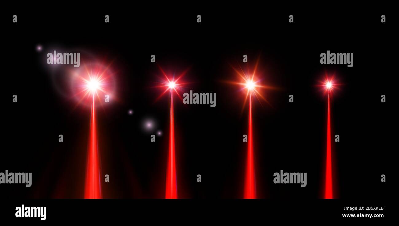 Laser beam safety Stock Vector Images - Alamy