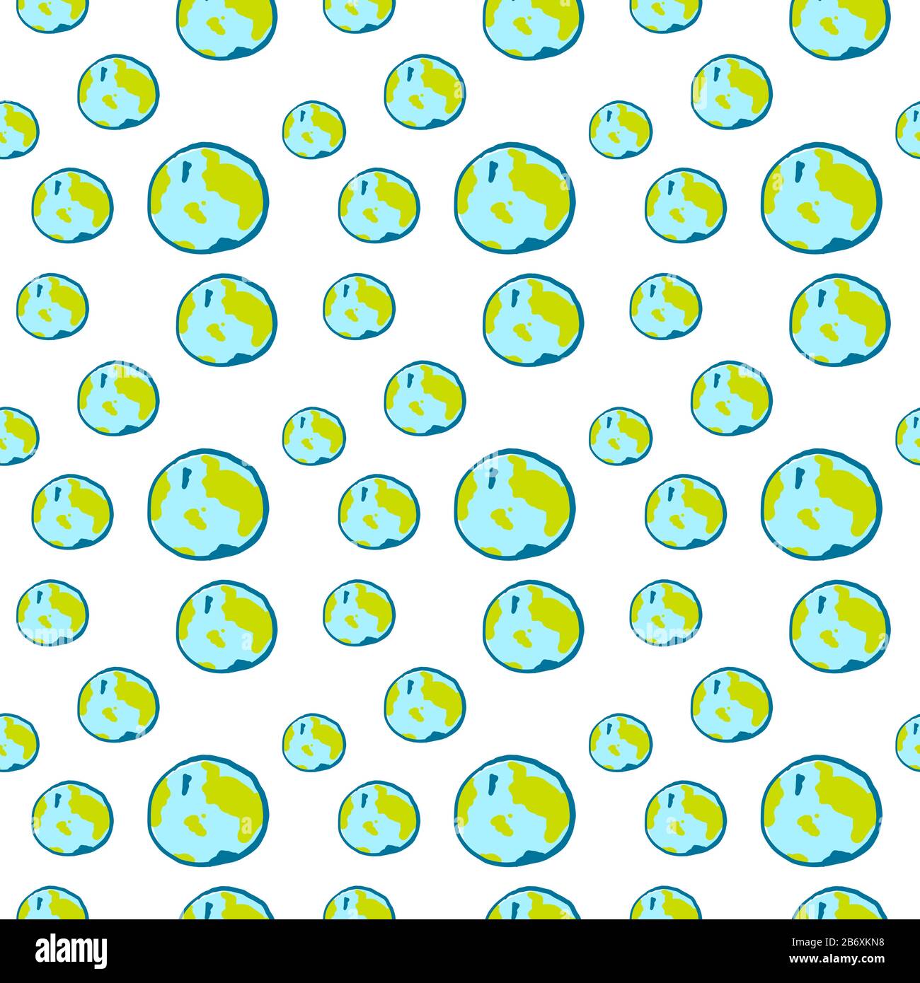 Earth pattern, illustration, vector on white background Stock Vector ...