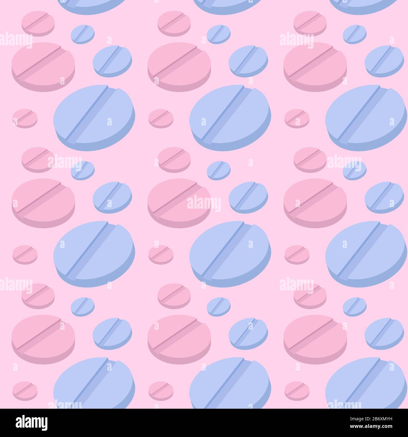 Drugs pattern, illustration, vector on white background Stock Vector ...