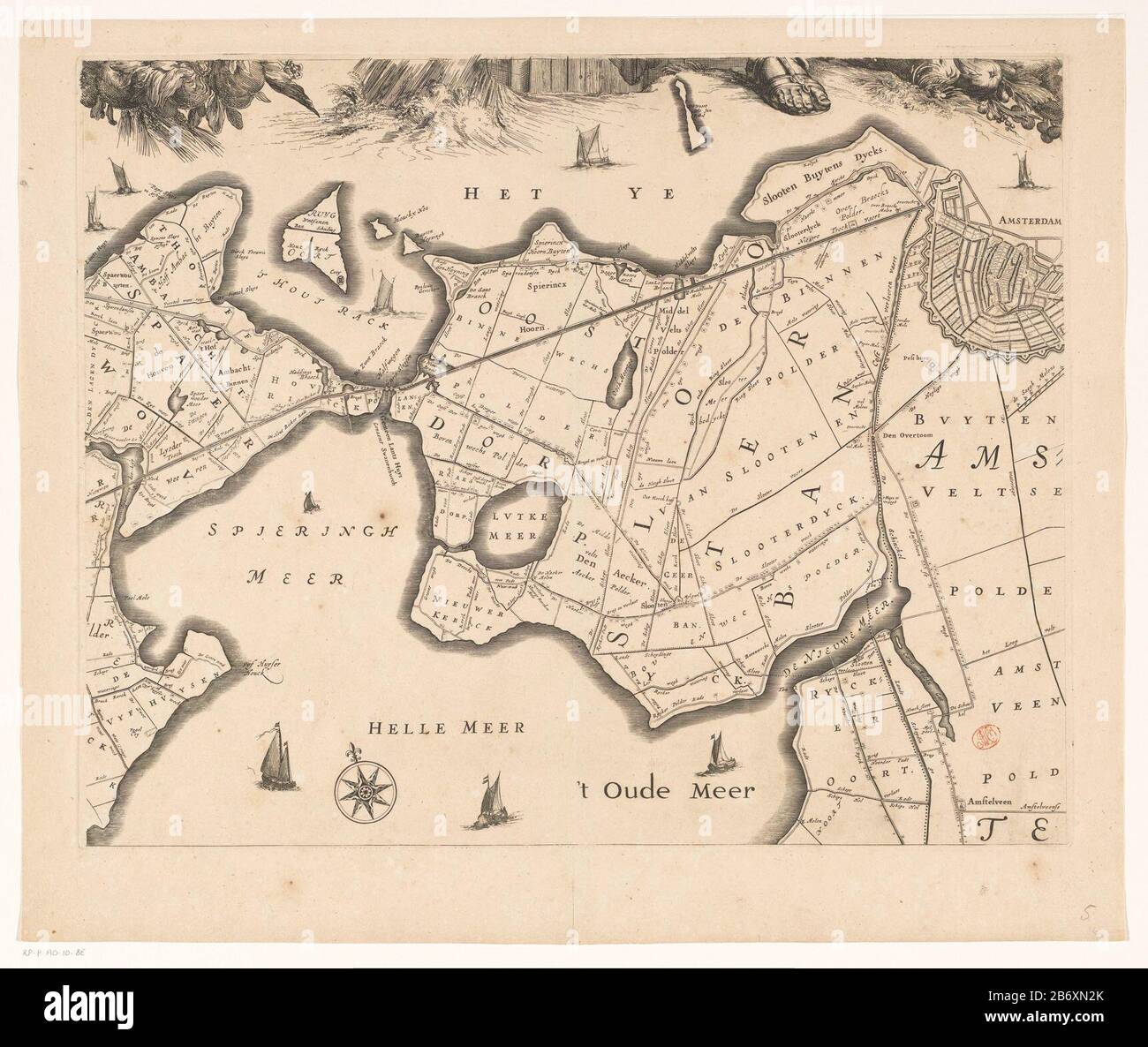 Danckerts map of amsterdam hi-res stock photography and images - Alamy