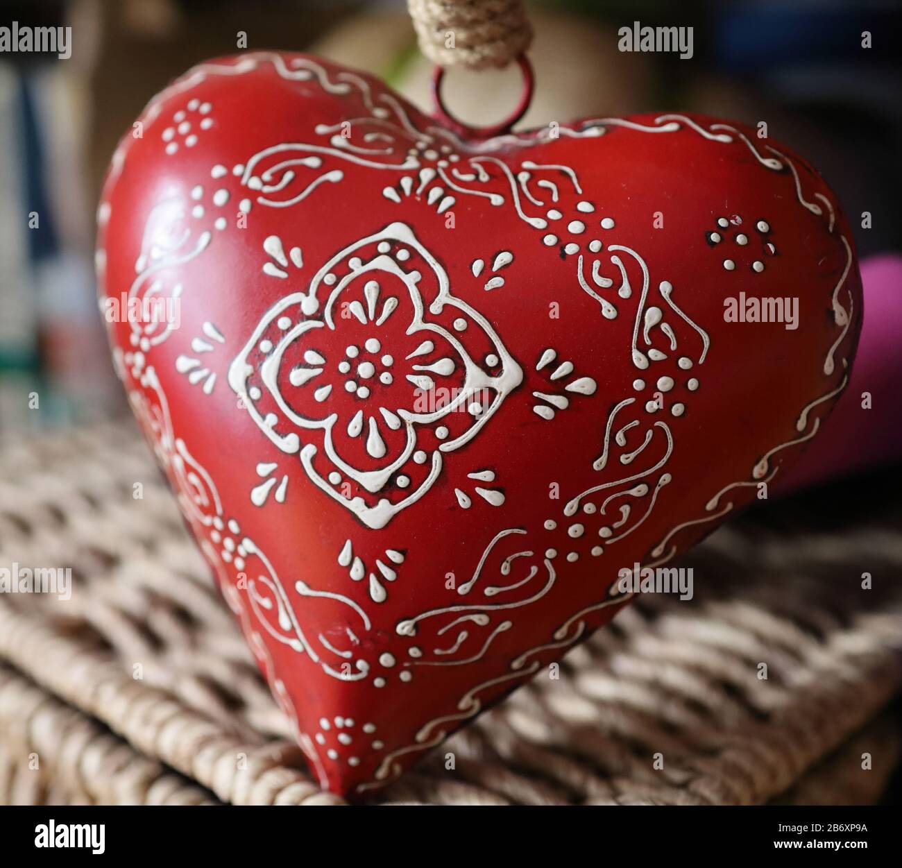 Simple 3d love heart in hi-res stock photography and images - Alamy