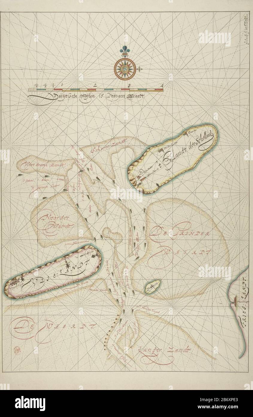 Kaart van vlieland hi-res stock photography and images - Alamy