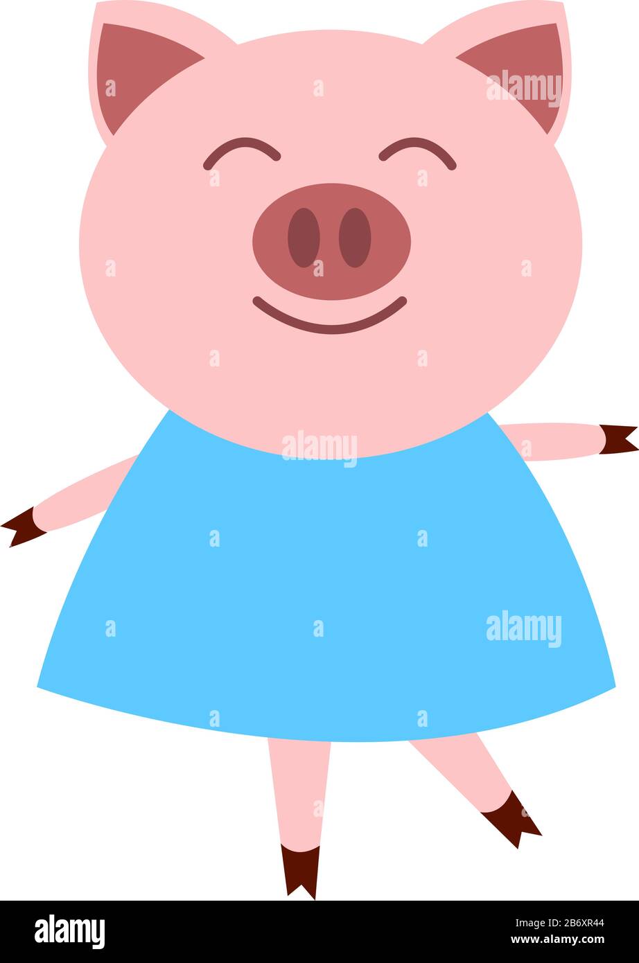 Dancing Pig Clipart