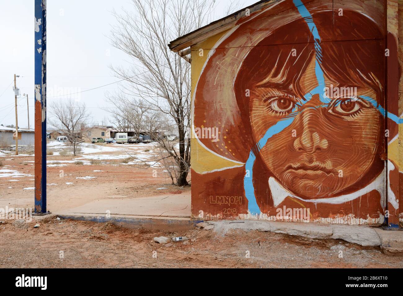 Indian reservation poverty hi-res stock photography and images - Alamy