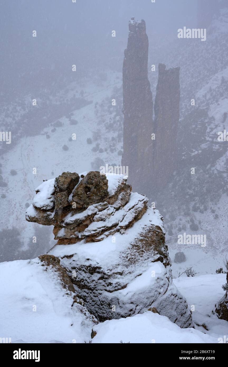 USA, Southwest, Four Corners, Navajo Indian reservation, Chinle, Canyon ...
